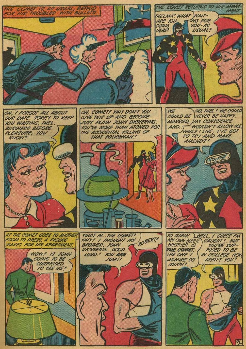 Who Was the First Legacy Superhero?