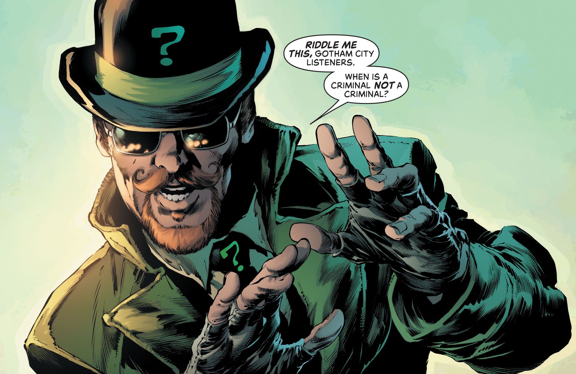 Batman Investigates a Crime Spree Linked to the Riddler in Detective ...