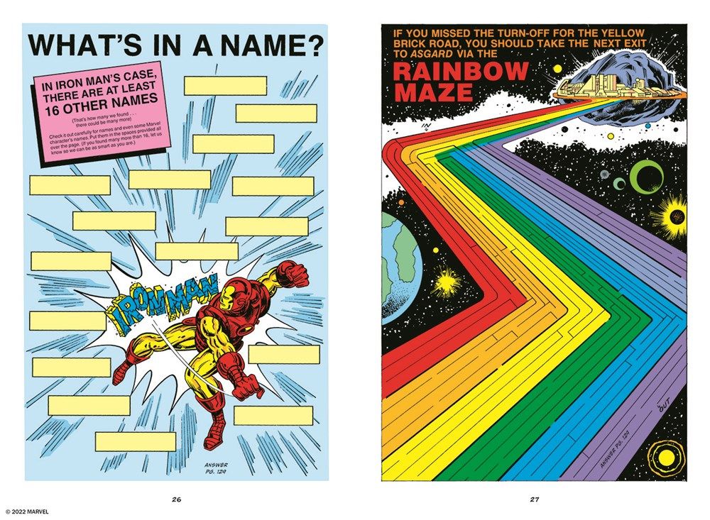 Marvel Launches Big Book of Fun and Games Collection