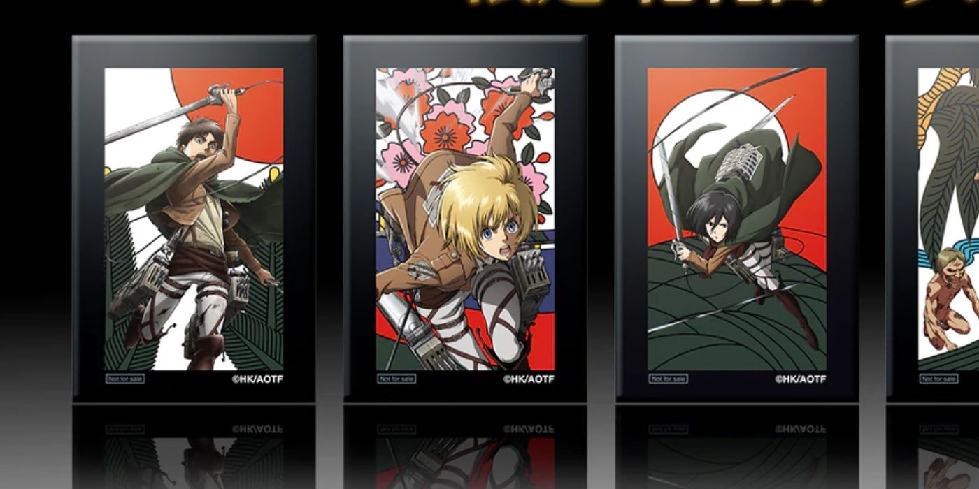 Attack on Titan Commemorates Final Season With Some Pricey Playing Cards