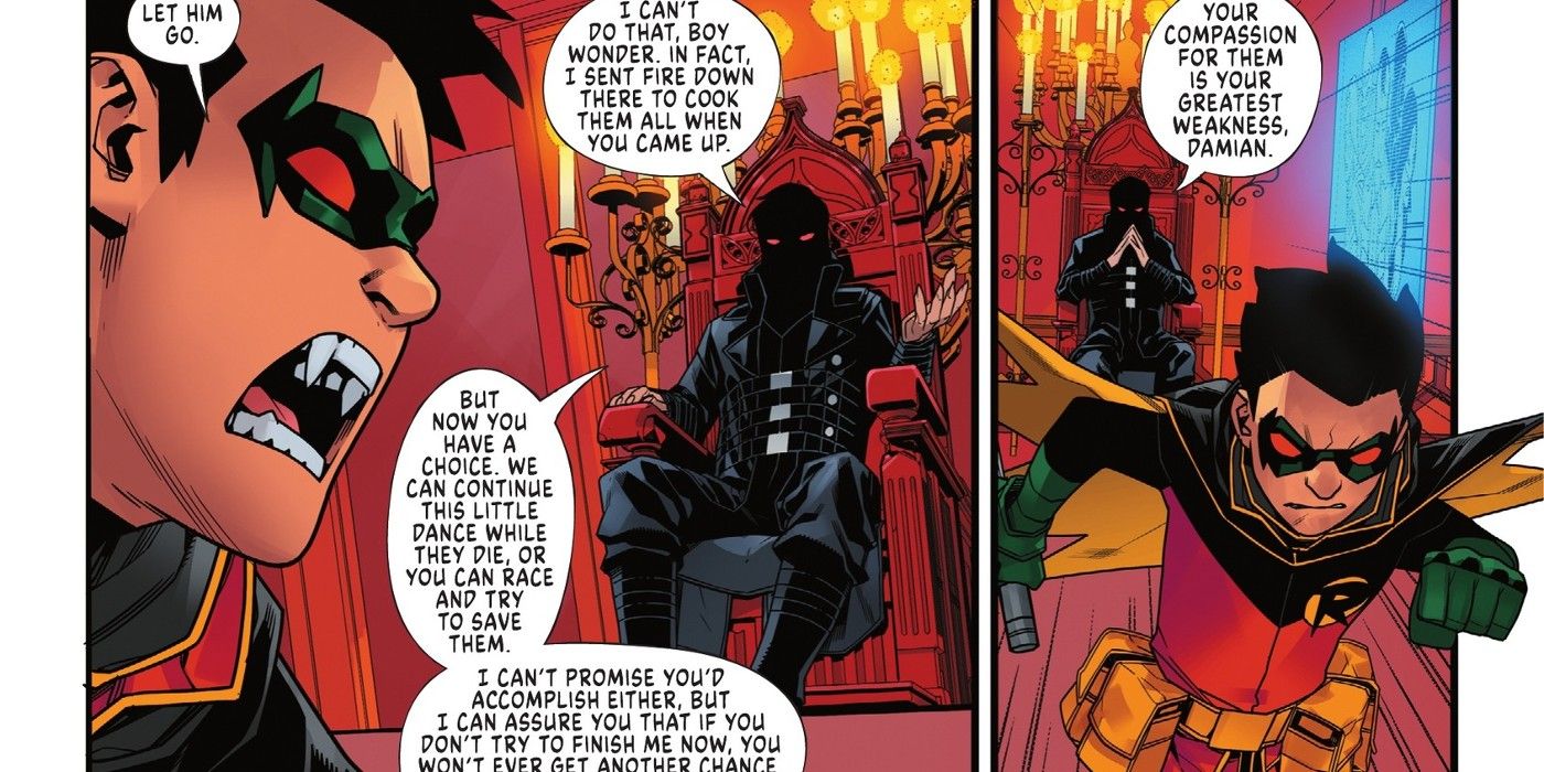 DC Vs Vampires Reveals Damian Wayne Robin Is DC's Most Compassionate Hero