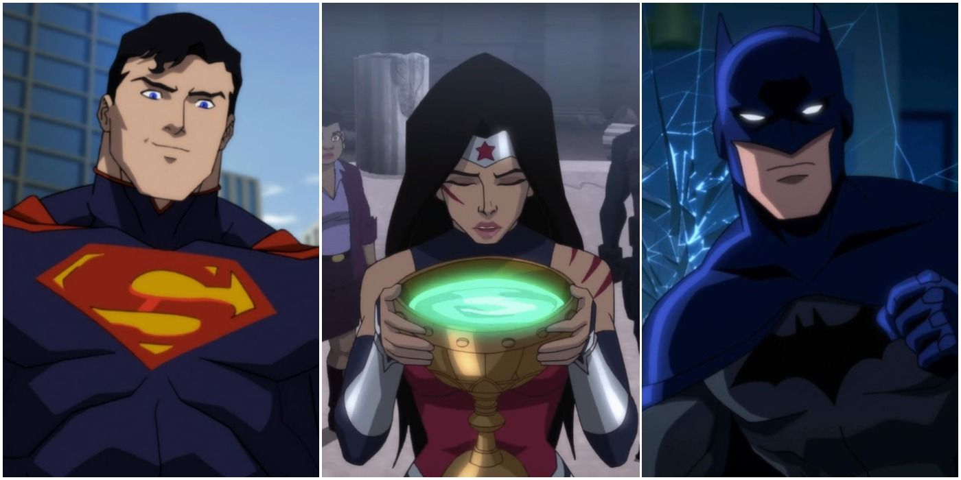 A Complete Chronological Timeline Of The DC Animated Movie Universe