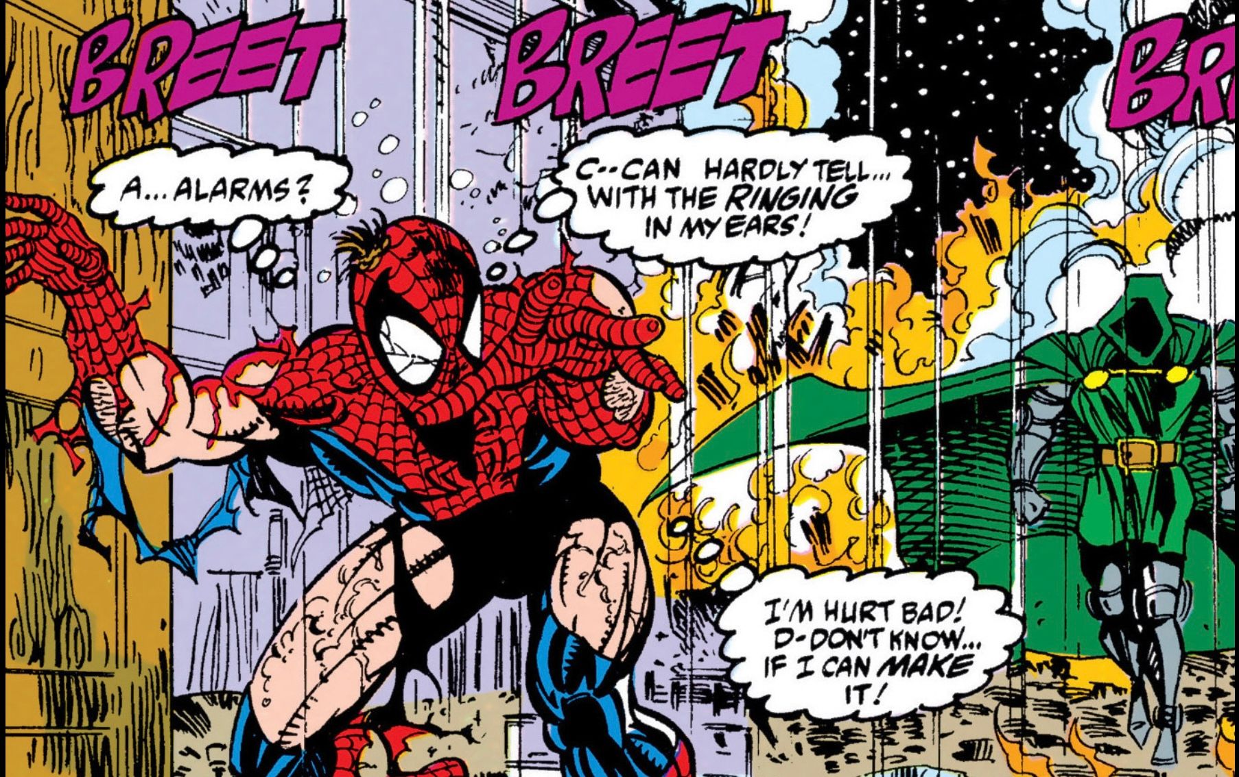 Doctor Doom Once Gave Spider-Man a Concussion