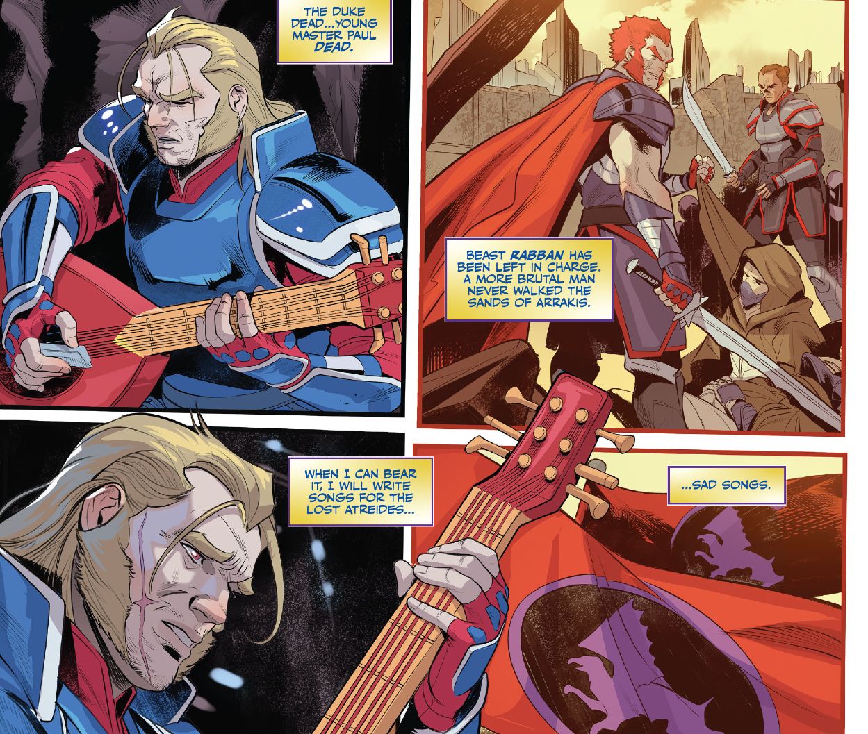 BOOM! Builds Gurney Halleck’s Backstory in Dune: The Waters of Kanly #1