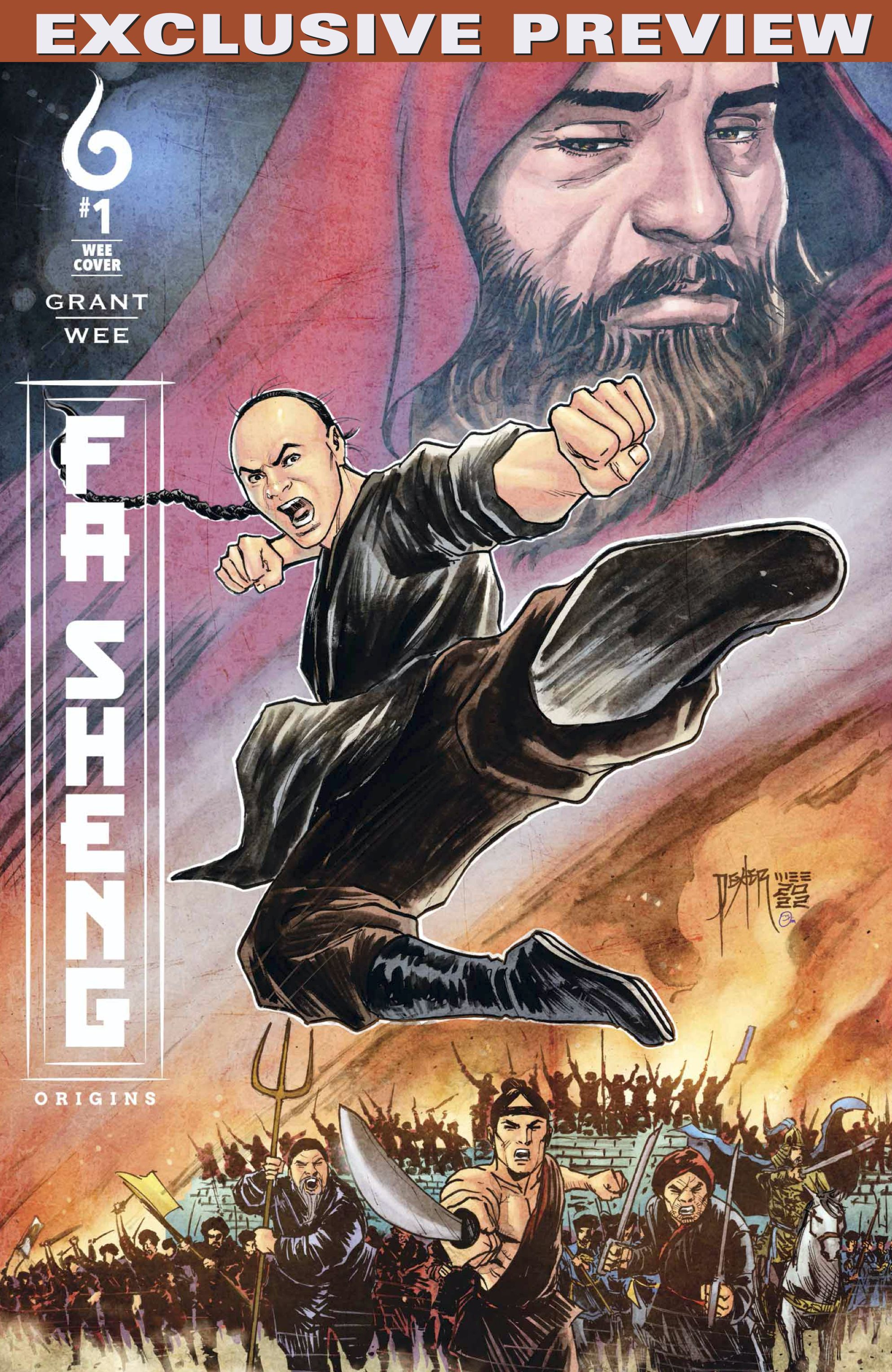 Fa Sheng: Origins Kickstarter Launches With Gorgeous Gene Ha Cover Art ...