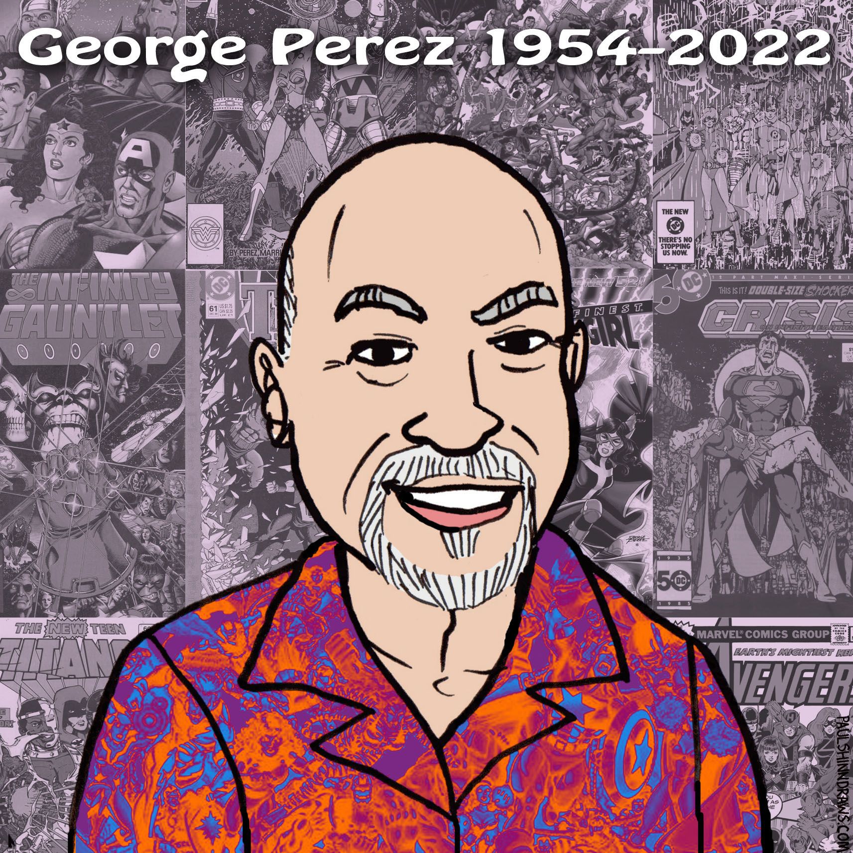 The Line it is Drawn Honors George Pérez