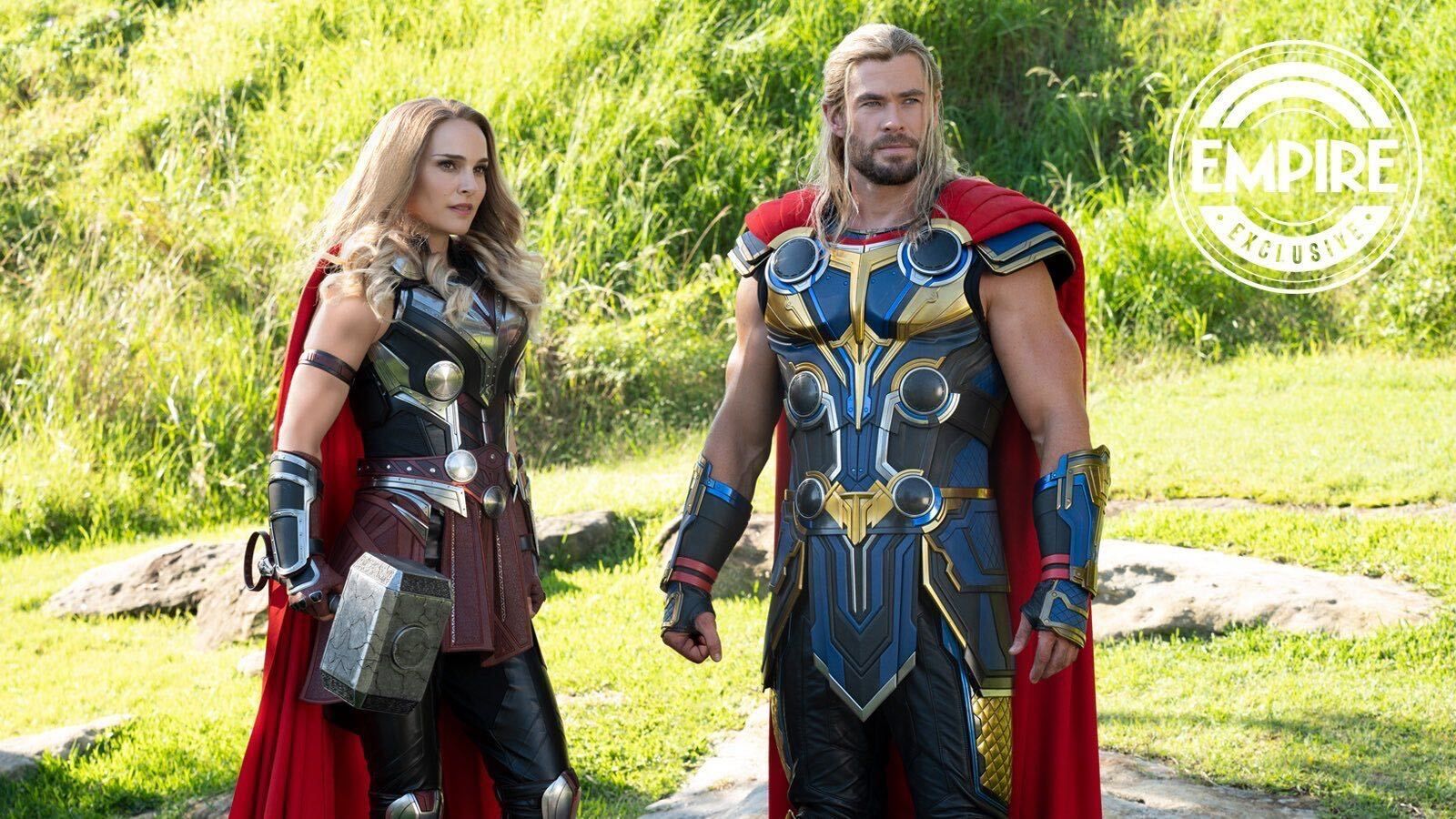 Thor 4 Photo Finally Unites the MCU’s Two Gods of Thunder