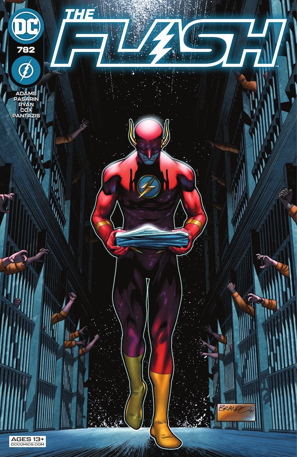 DC’s Wally West & Kid Flash Team Up For a Prison Break in The Flash #782