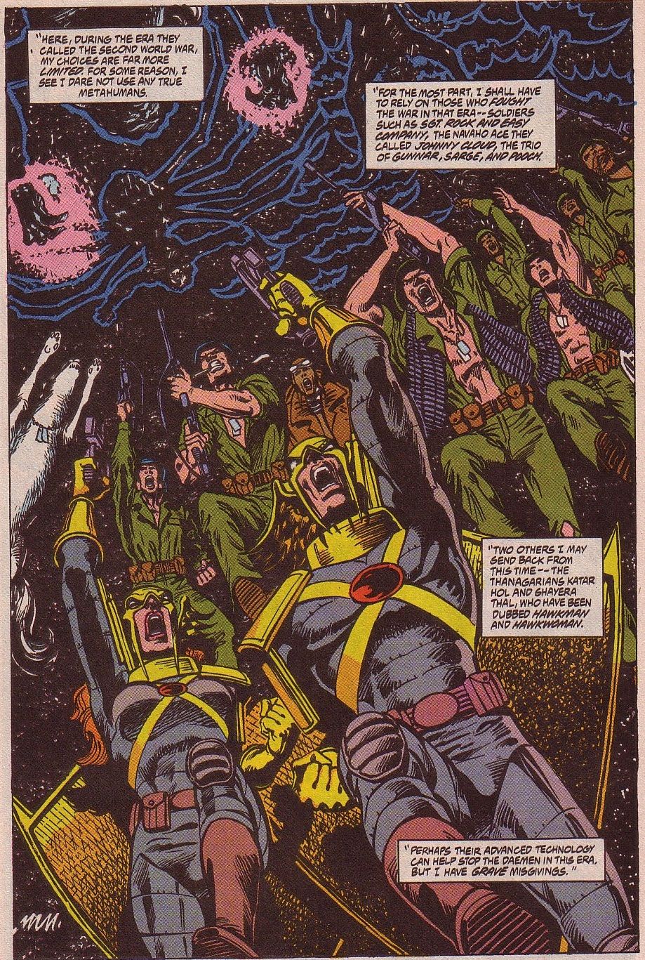 The Justice Society of America Rejoined the DC Universe 30 Years Ago