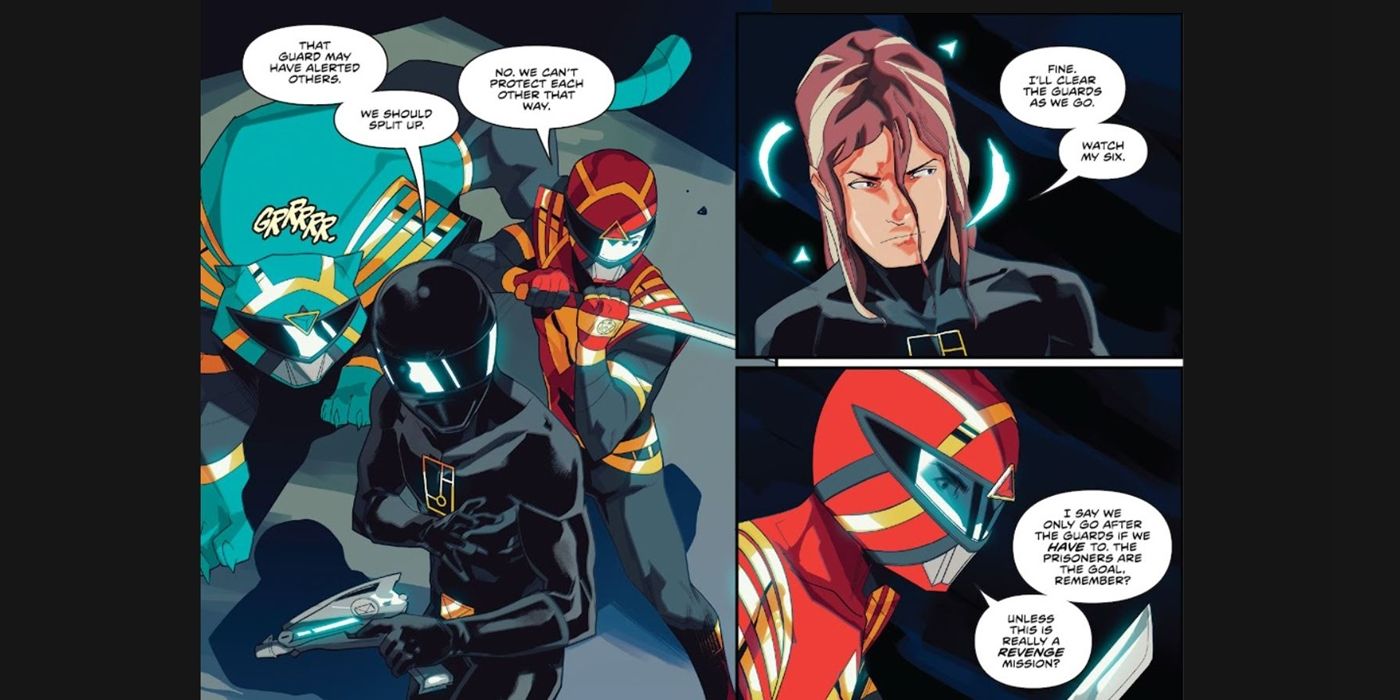 The Power Ranger Andros is Out for Blood at Any Cost