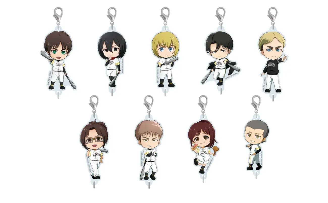 Attack on Titan Trades Swords for Baseball Bats in New Sports Collab