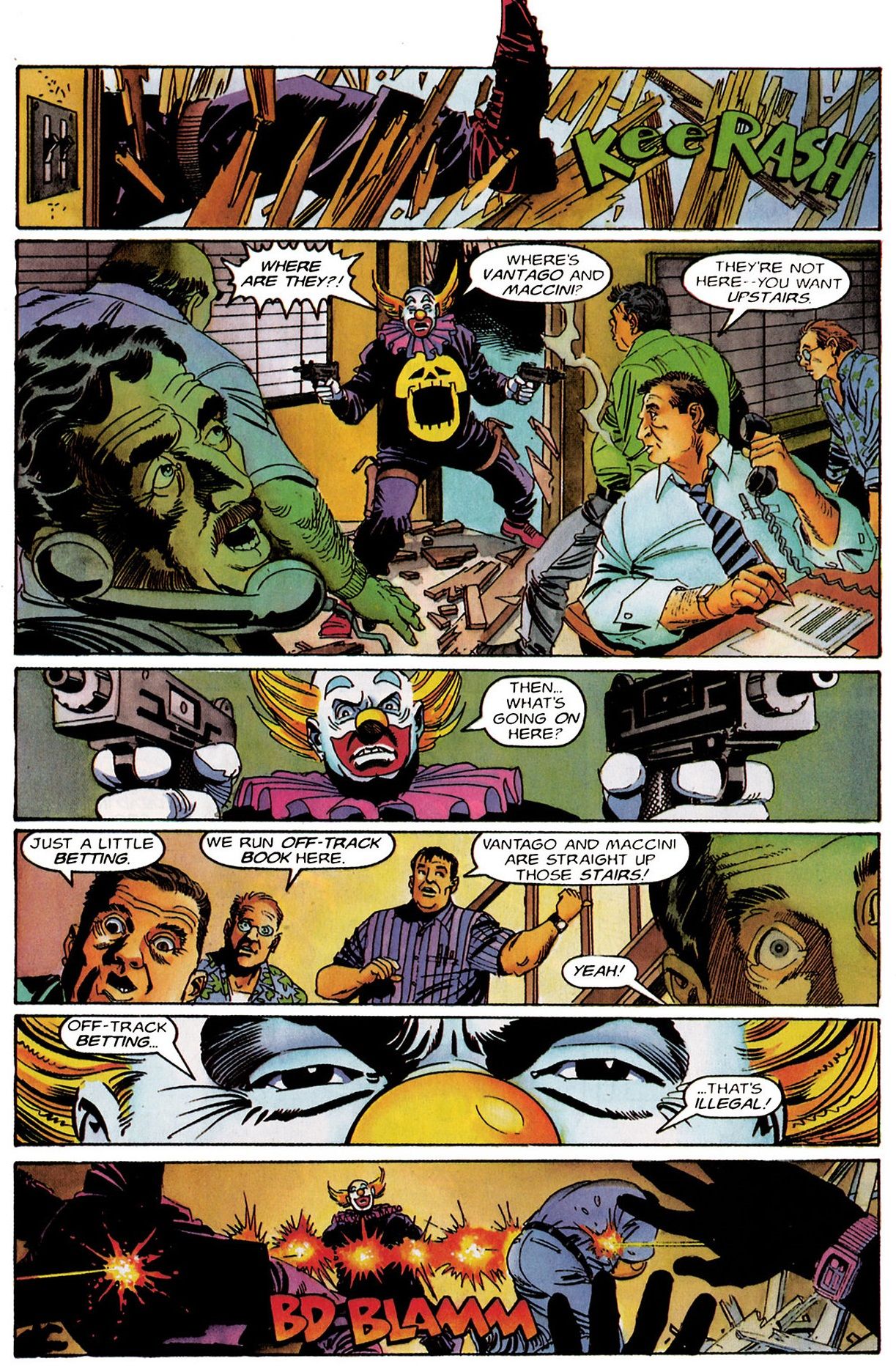 When Valiant's Bloodshot Teamed Up With a Killer Clown
