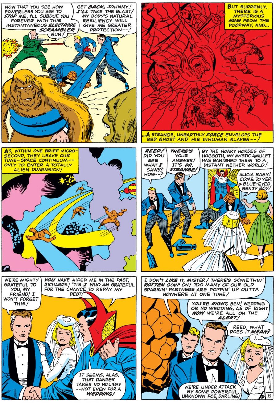 When Doctor Strange and Professor X First Met in the Comics