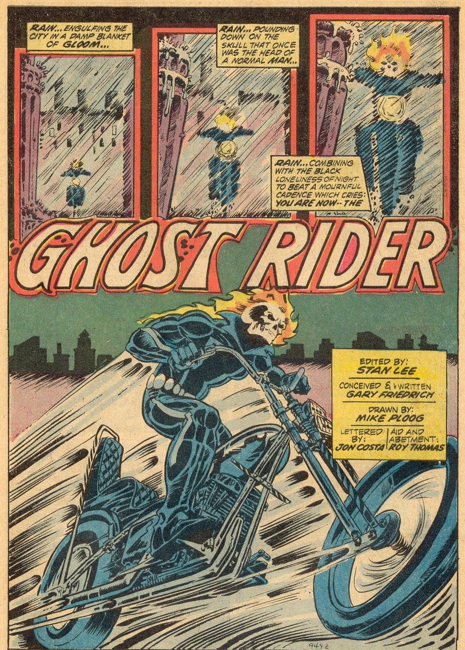 Ghost Rider Blazed a Flaming Path Into Comic History 50 Years Ago