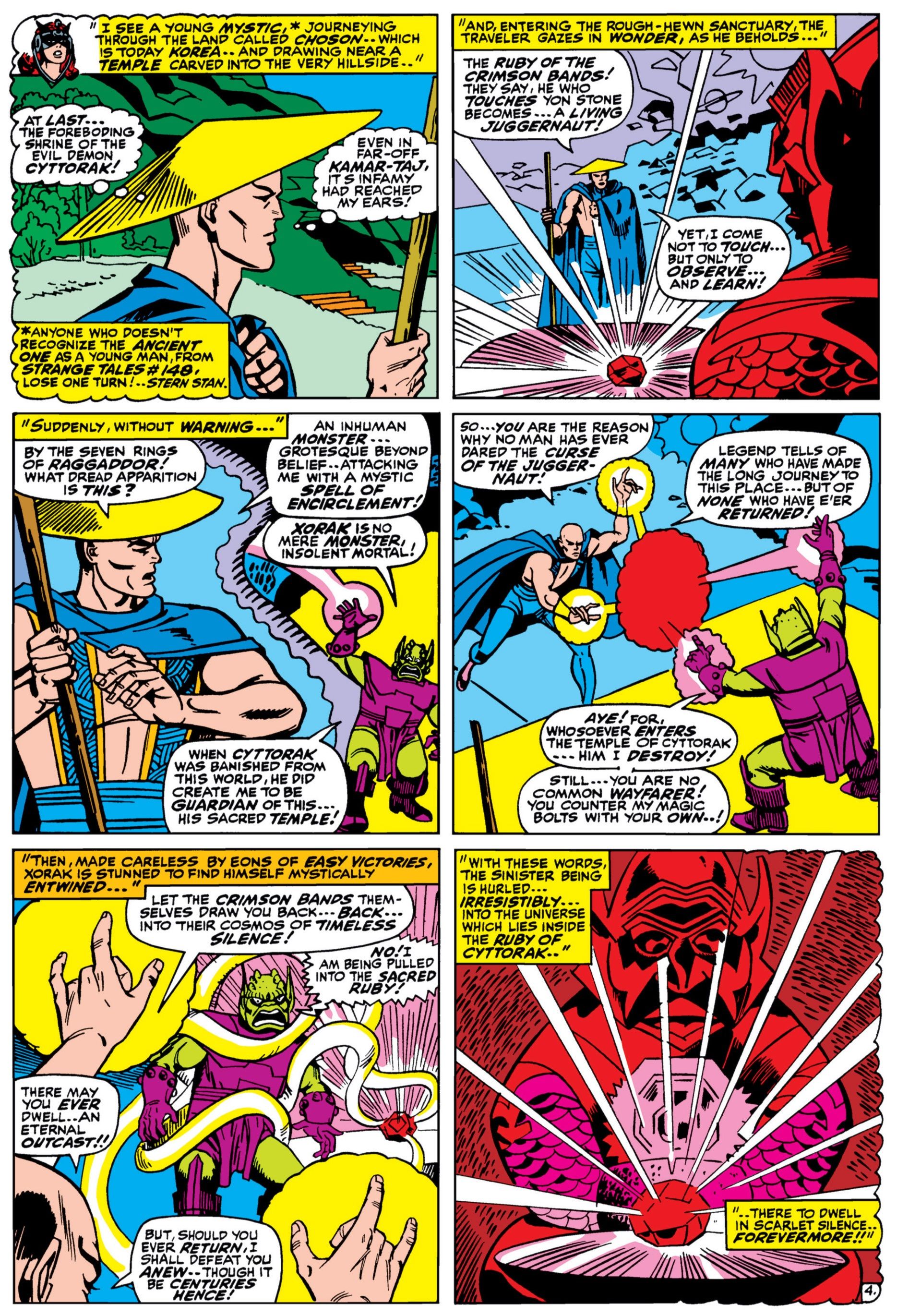 When Doctor Strange and Professor X First Met in the Comics