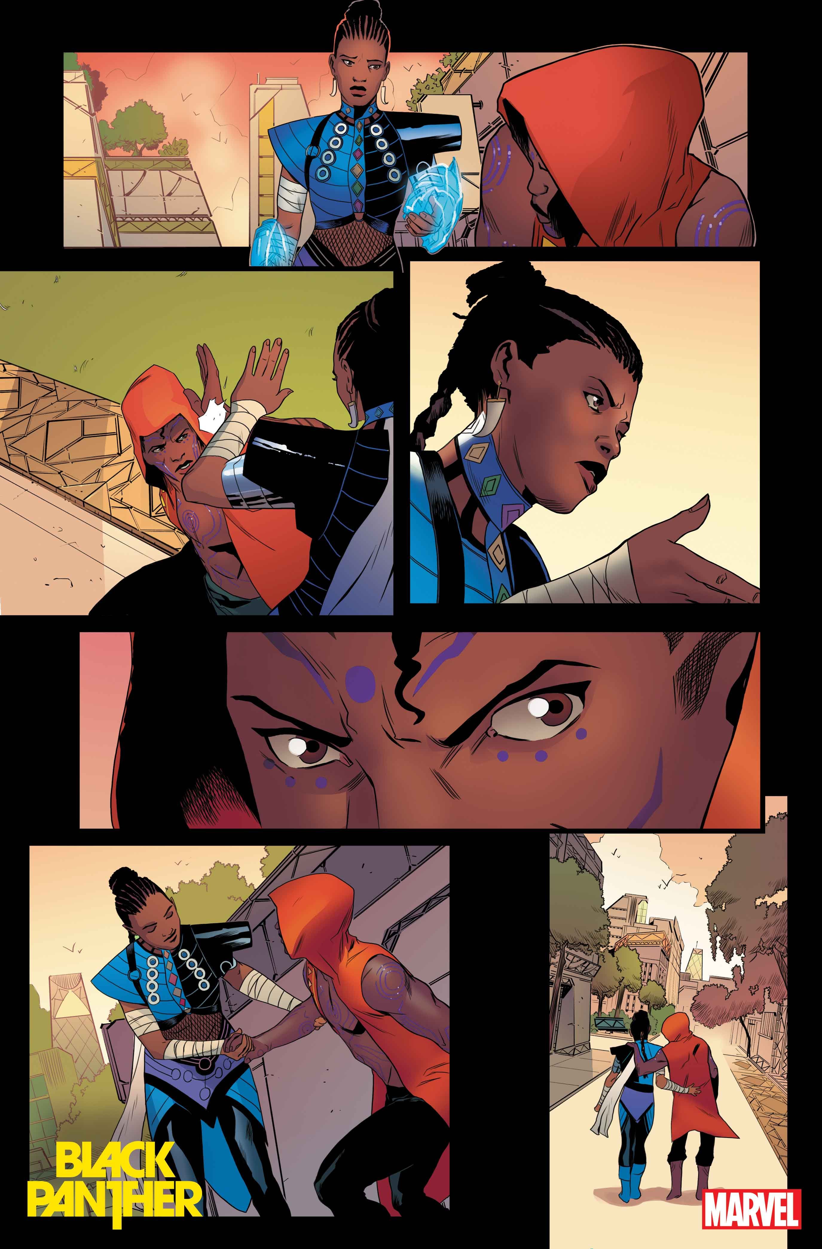 EXCLUSIVE: Black Panther Reveals Marvel’s Electrifying New Wakandan ...