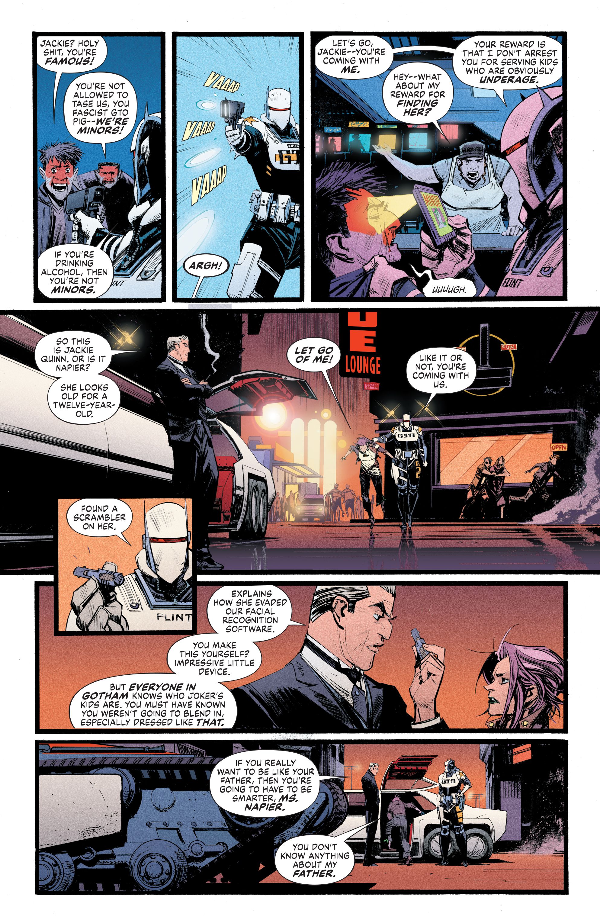 Batman Beyond's Villain Targets the Joker’s Daughter - in Another Reality