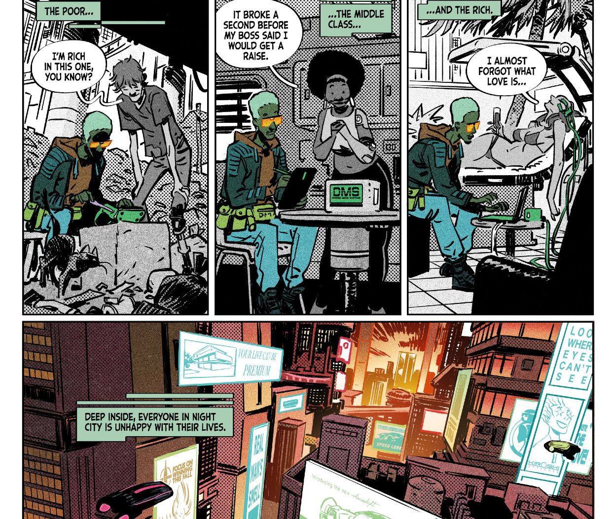 REVIEW: Dark Horse's Cyberpunk 2077: Blackout #1