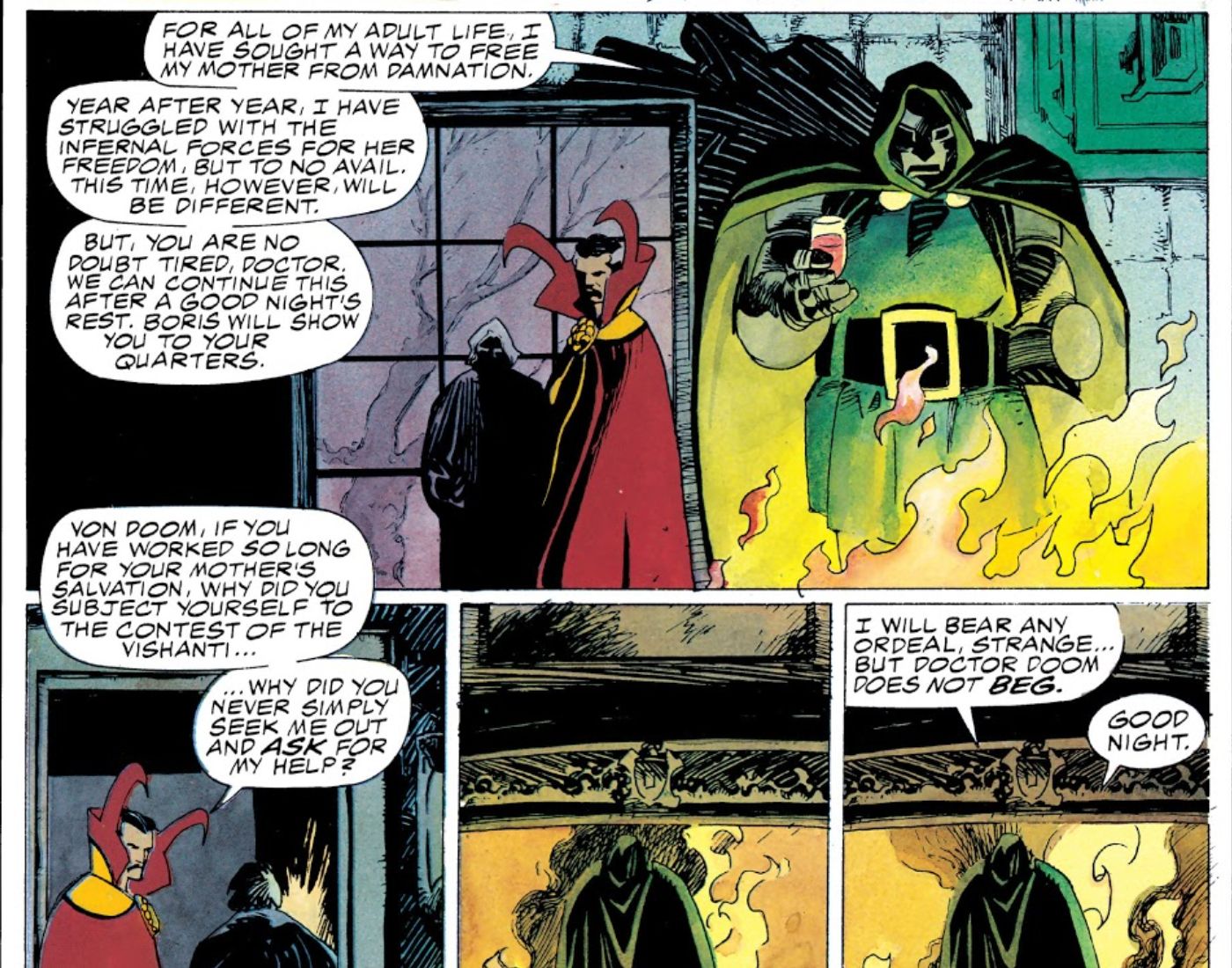 Doctor Strange and Doctor Doom Once Joined Forces To Save The Soul Of ...