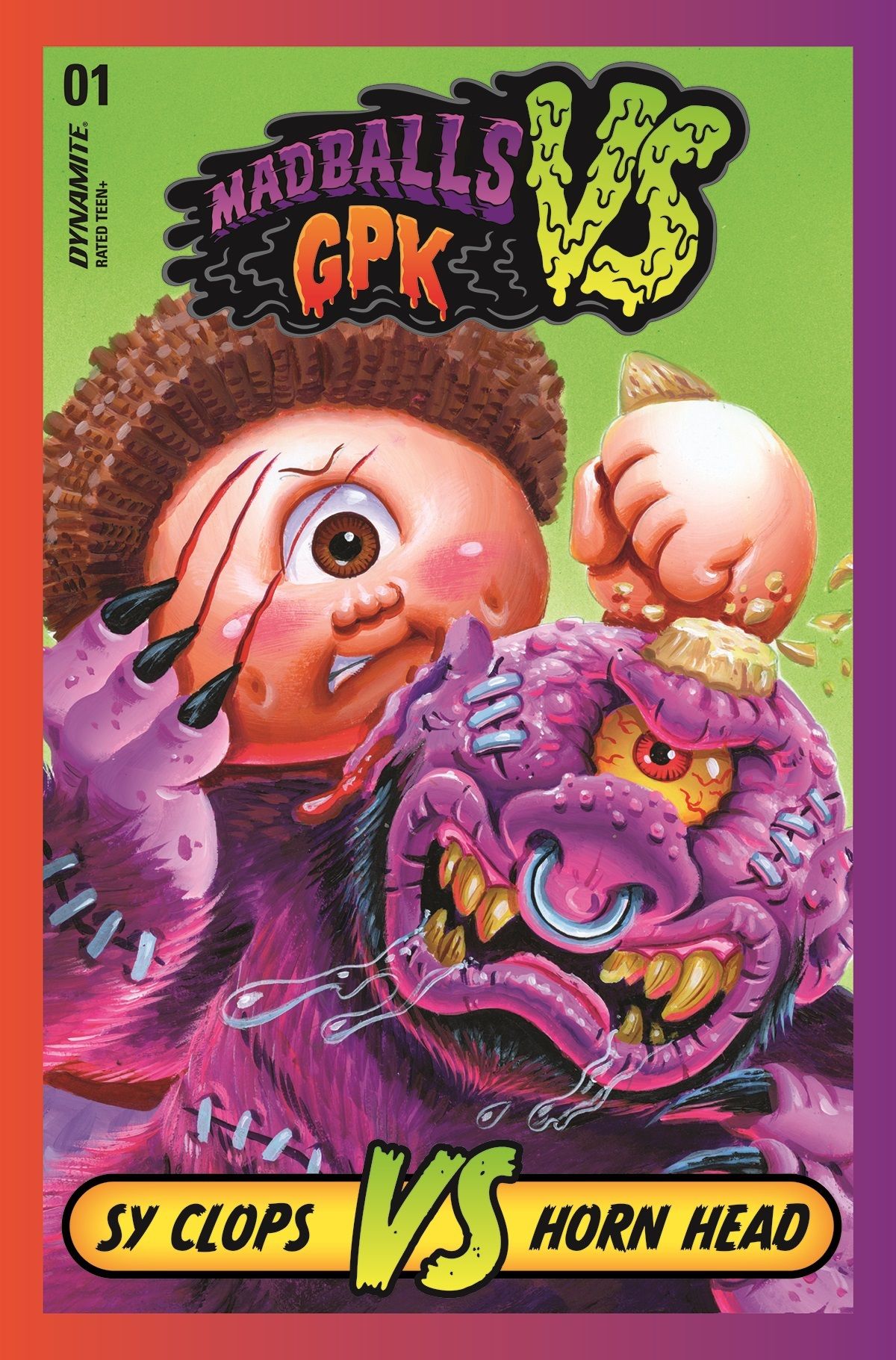 EXCLUSIVE FIRST LOOK: Madballs Battle Garbage Pail Kids in the Gooiest ...