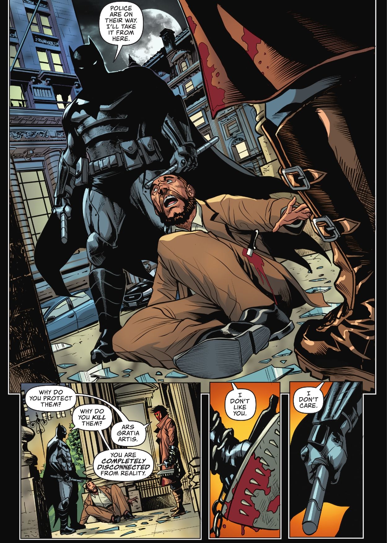 DC’s Dark Knight Takes on Manray in I Am Batman #10.