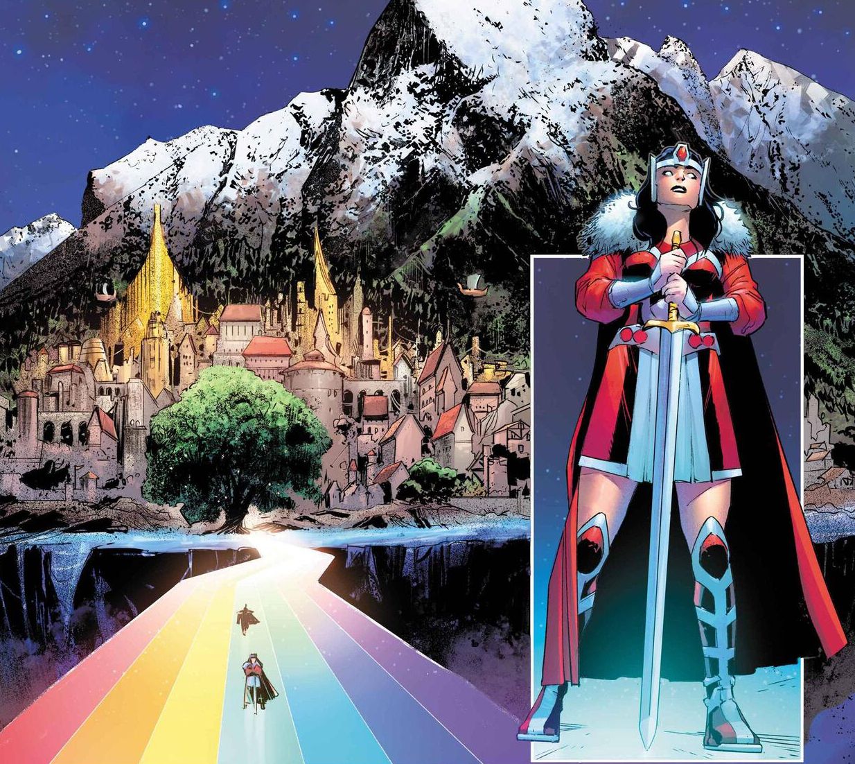 Marvel’s Valkyrie Takes On Double Duty in Jane Foster & The Mighty Thor #1