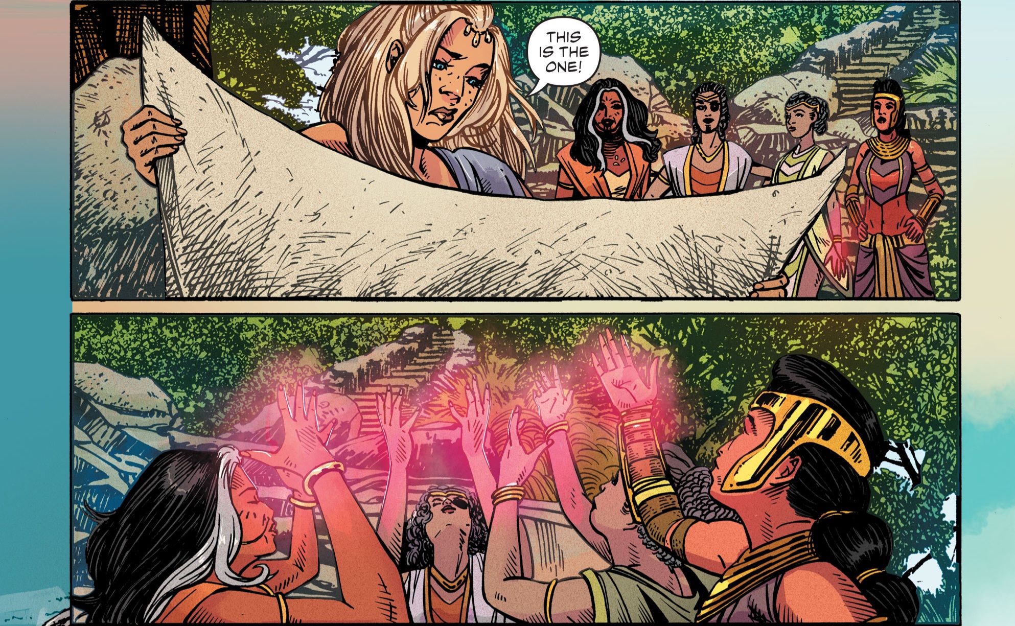 Nubia Works to Rebuild Themyscira in DC's Nubia: Queen of the Amazons #1