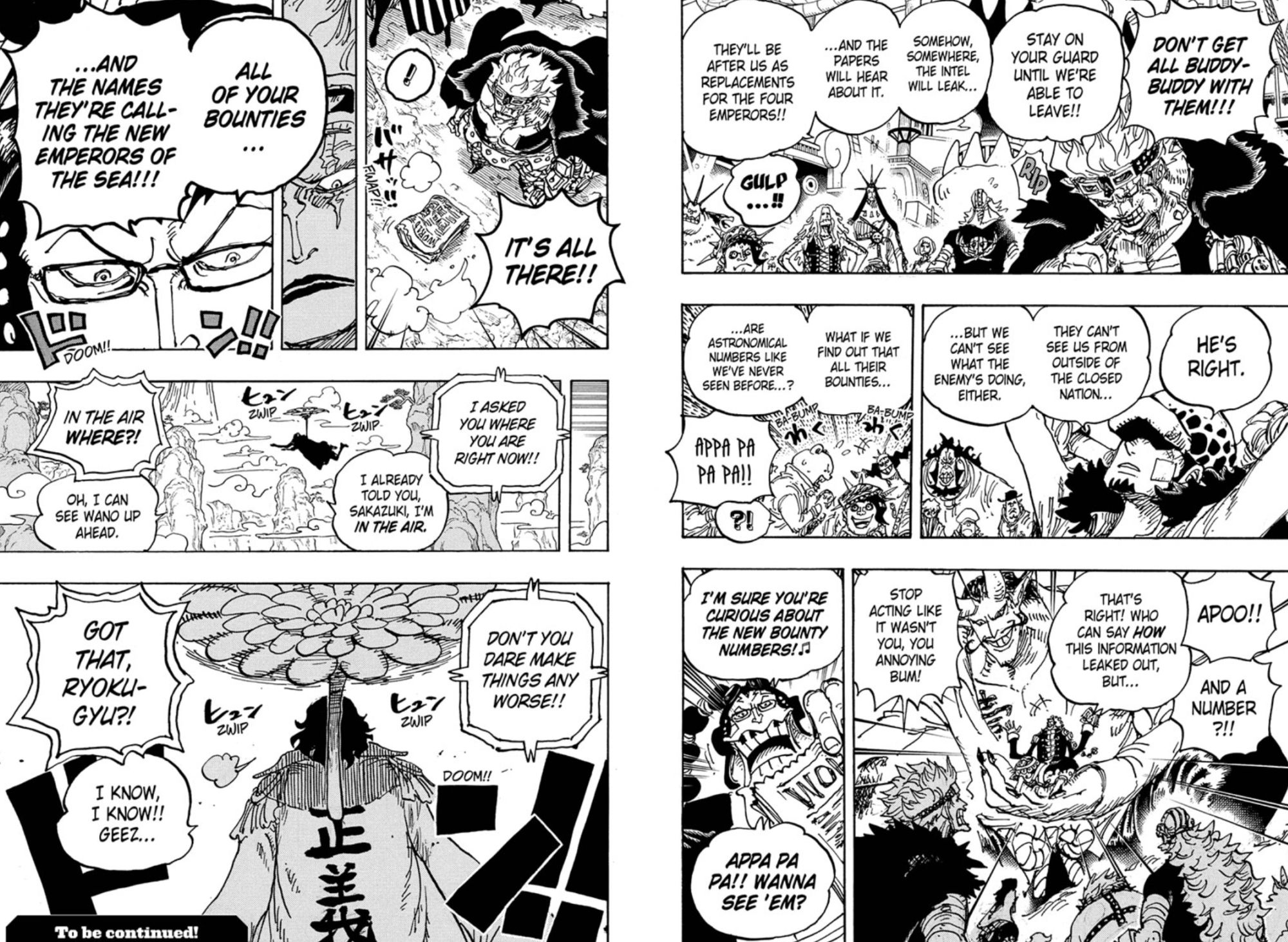 One Piece Chapter 1052 Recap & Spoilers: A New Morning