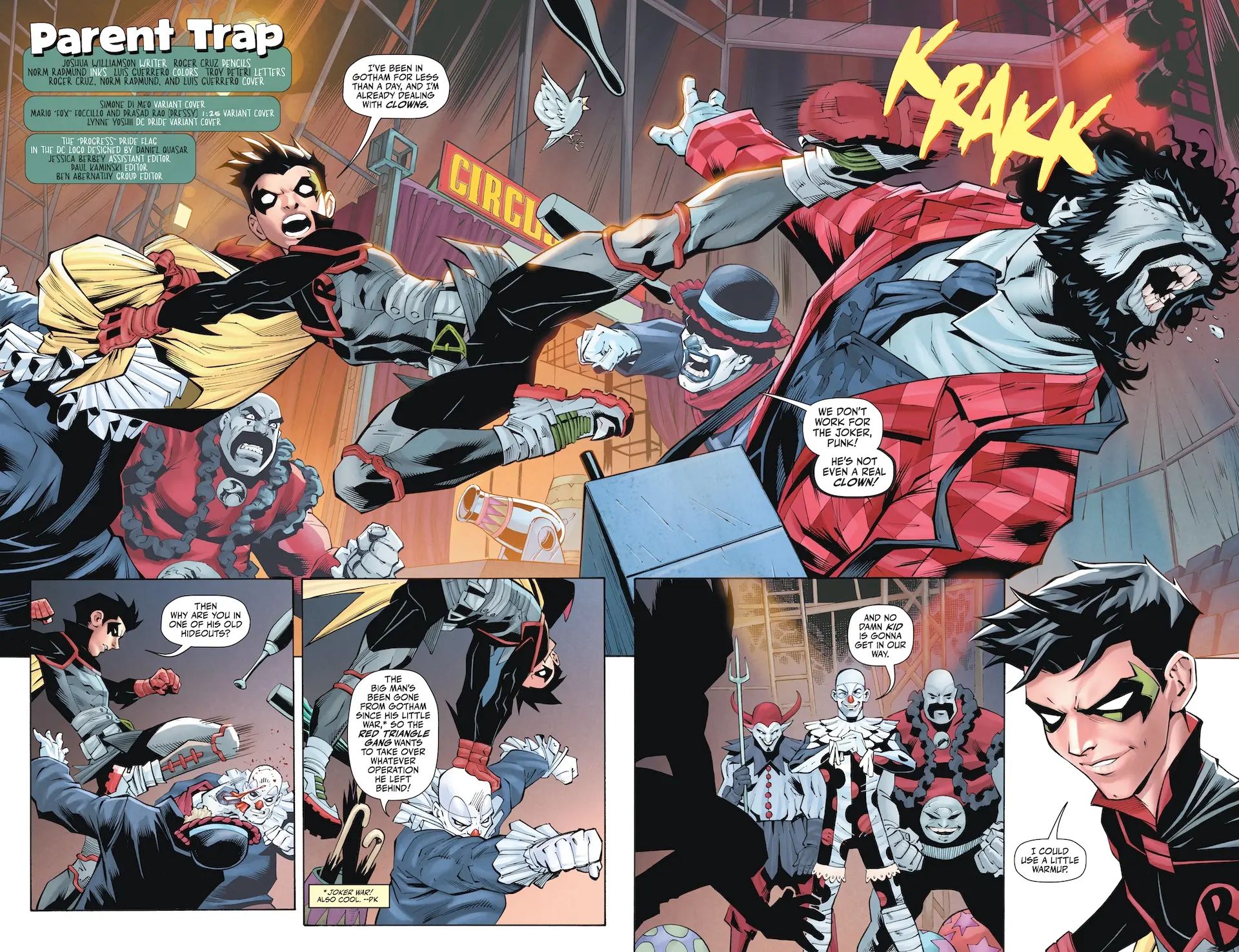 Penguin's Gang From Batman Returns Shows Up In Robin