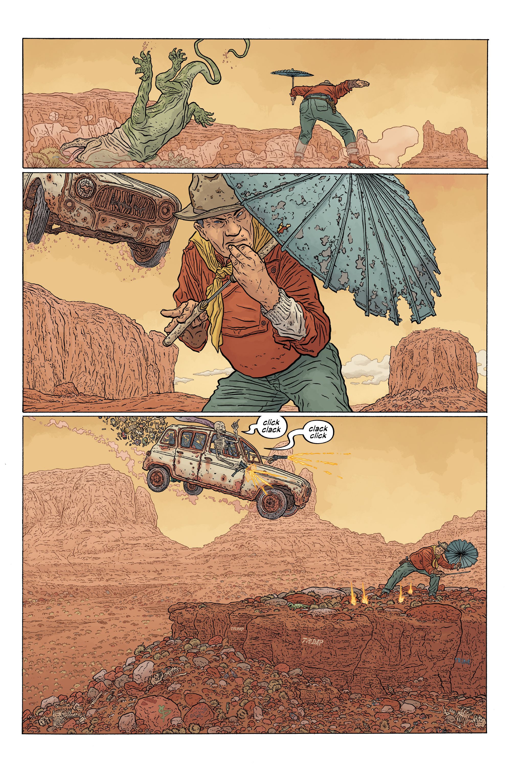 Geof Darrow's Shaolin Cowboy Battles an Enemy that's Weird - Even for ...