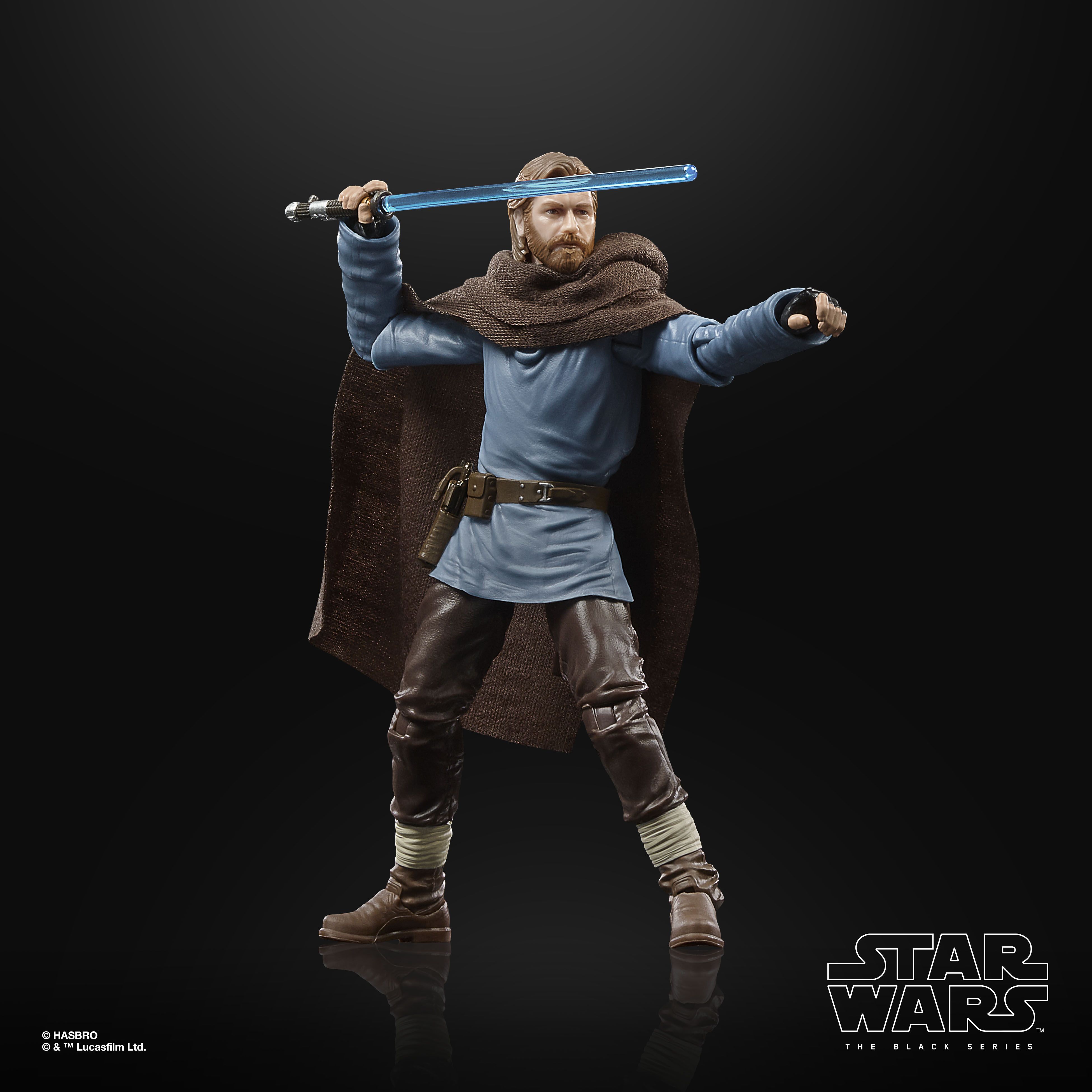 Obi-Wan's Ben Kenobi and Darth Vader Light Up Hasbro's Star Wars: The ...