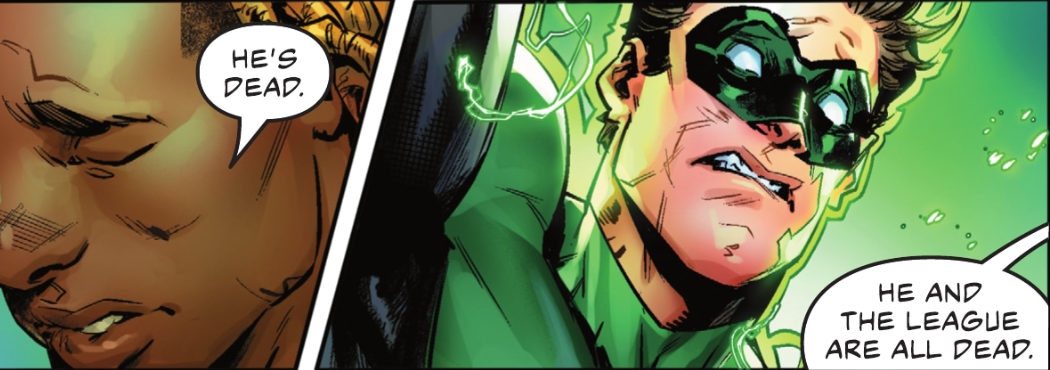 Green Lantern: Hal Jordan Just Learned About the Justice League's Murder