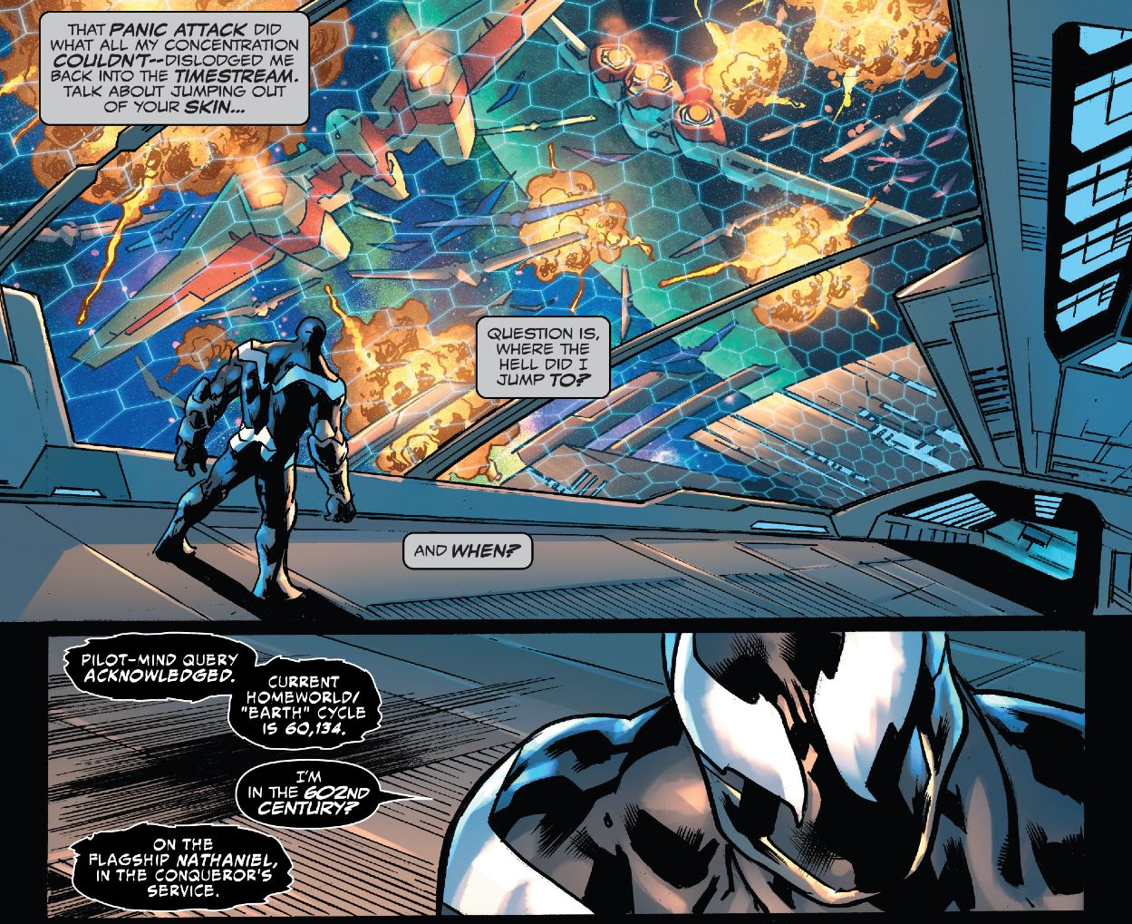 Eddie Brock Stumbles into the Cosmos and the Future in Venom #8 (Review)