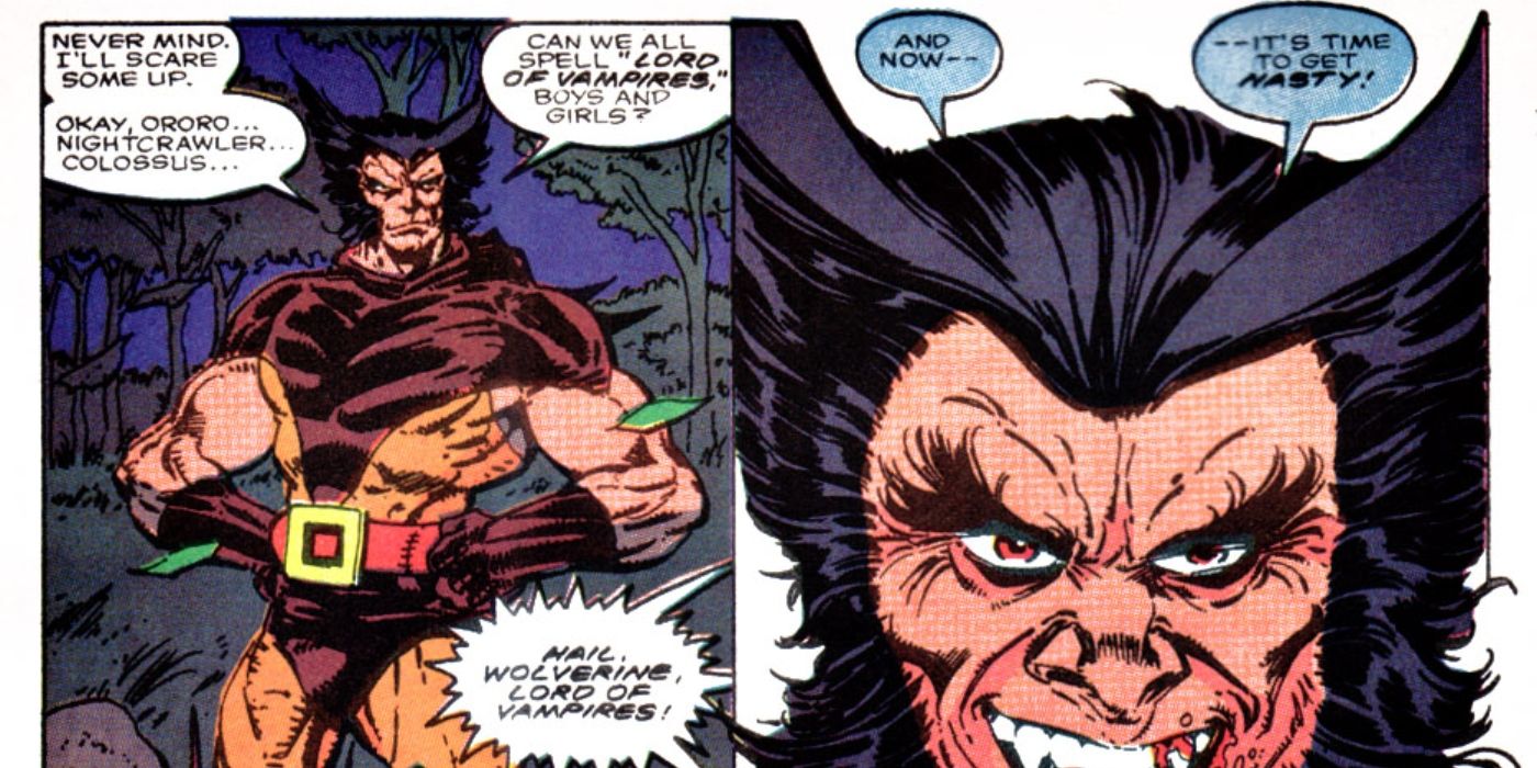 Wolverine was Lord of the Vampires Before Nightwing