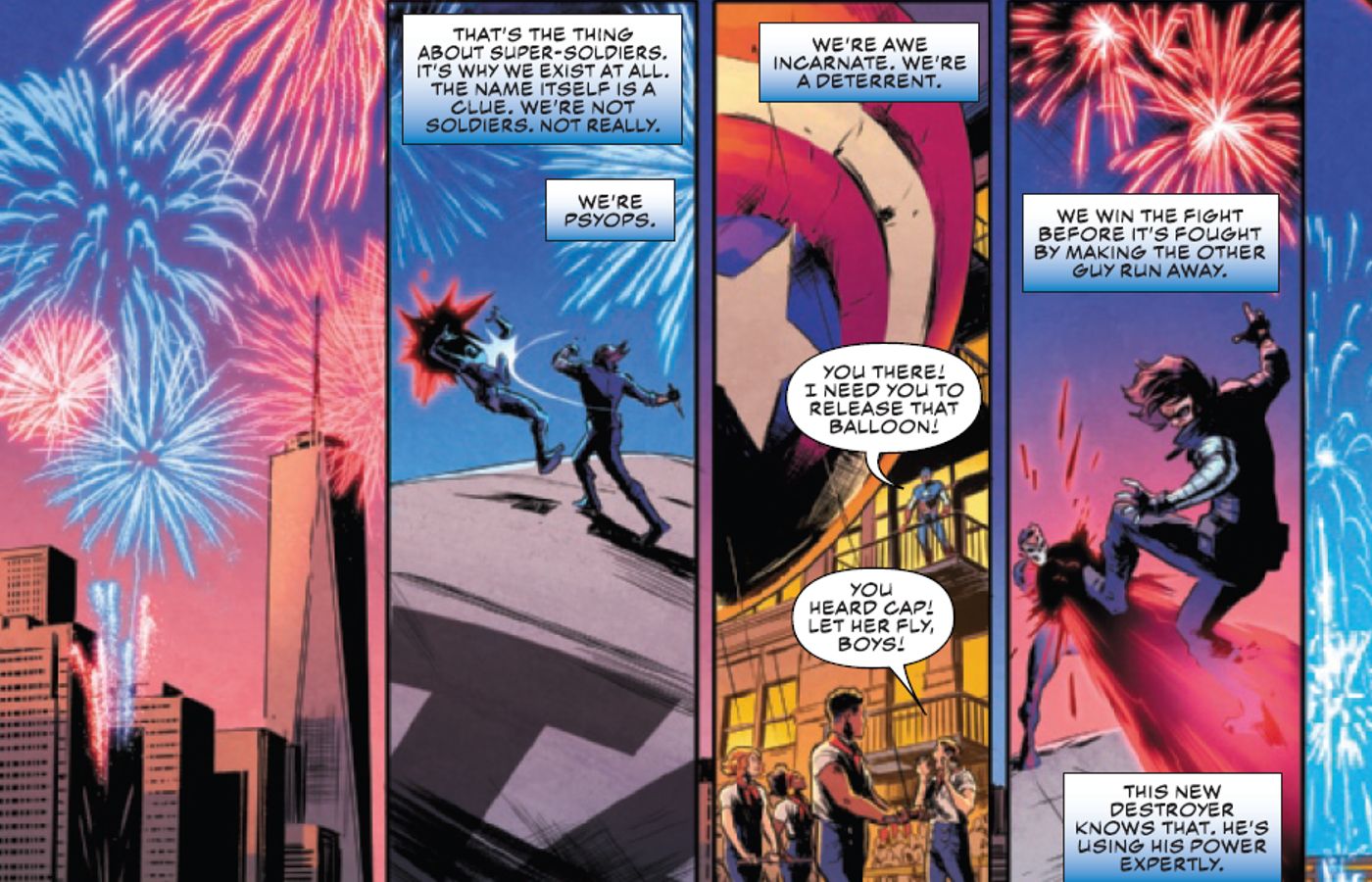 Captain America Explains Every Super-Soldier Is A PsyOp