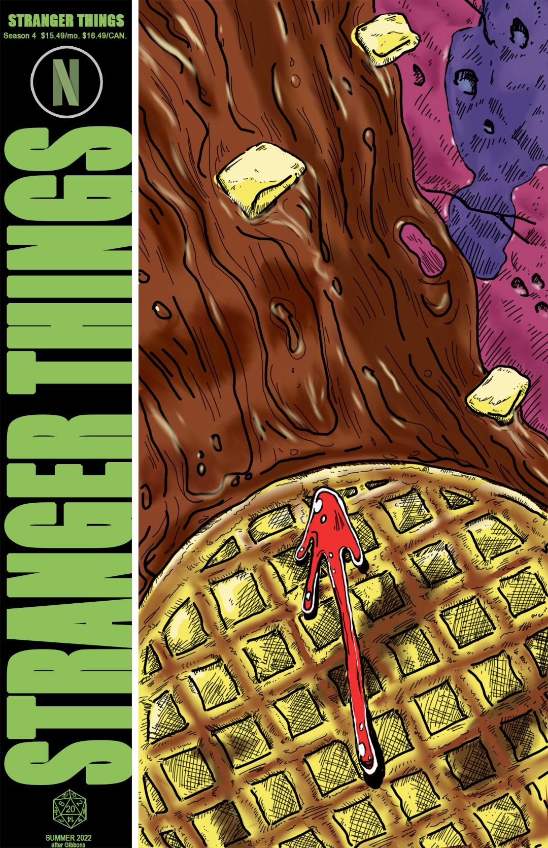 Line it is Drawn: Stranger Things Classic 1980s Comic Book Cover Homages