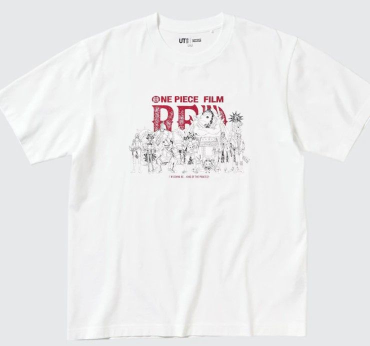 One Piece Unveils New Film: Red Apparel From Uniqlo