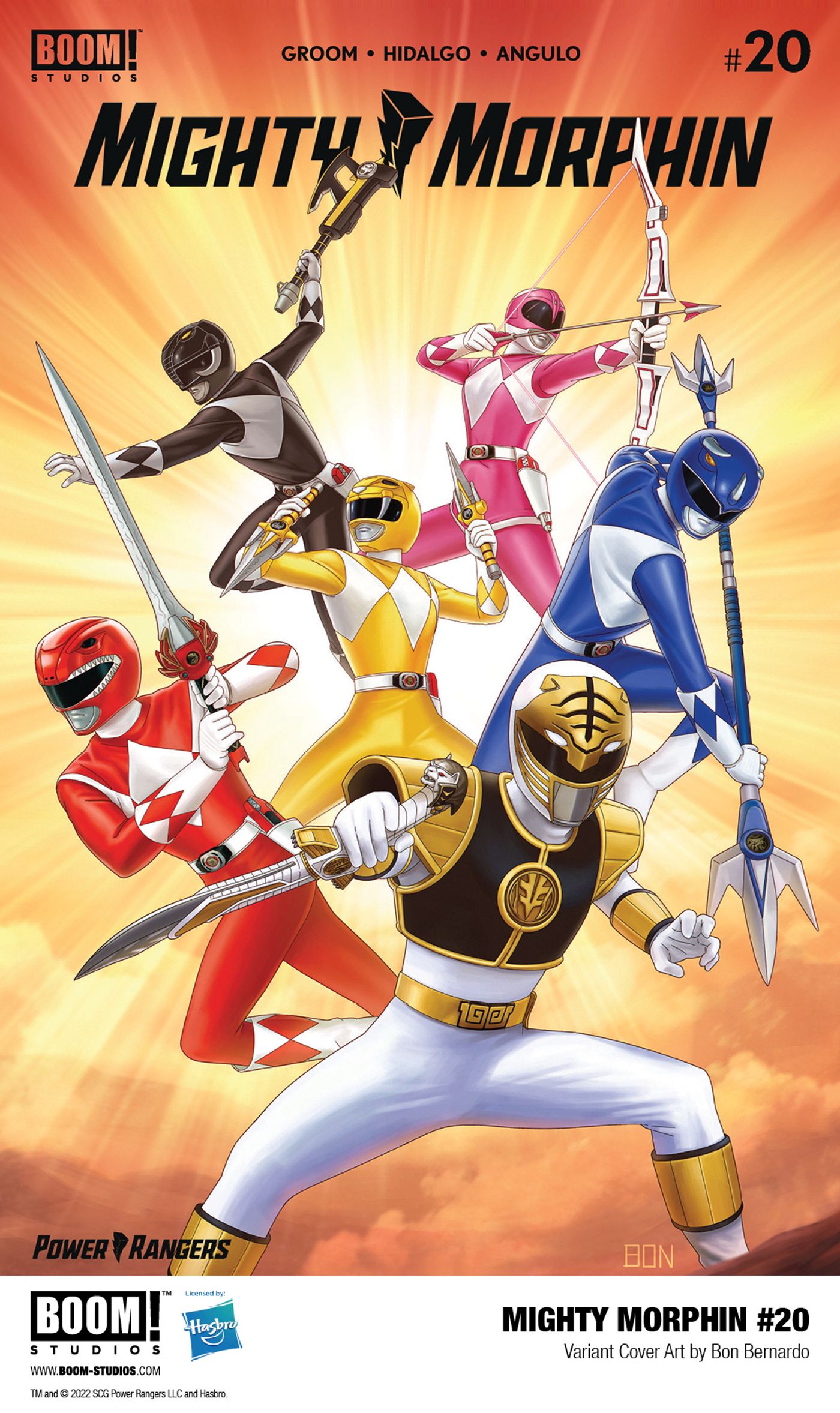 Mighty Morphin Power Rangers Are Building a Brand-New Team