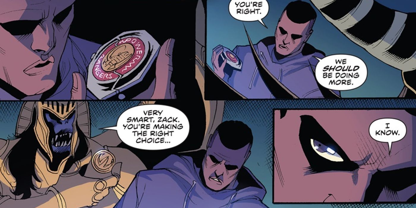 How the Comics Nearly Turned The Classic Black Power Ranger Evil