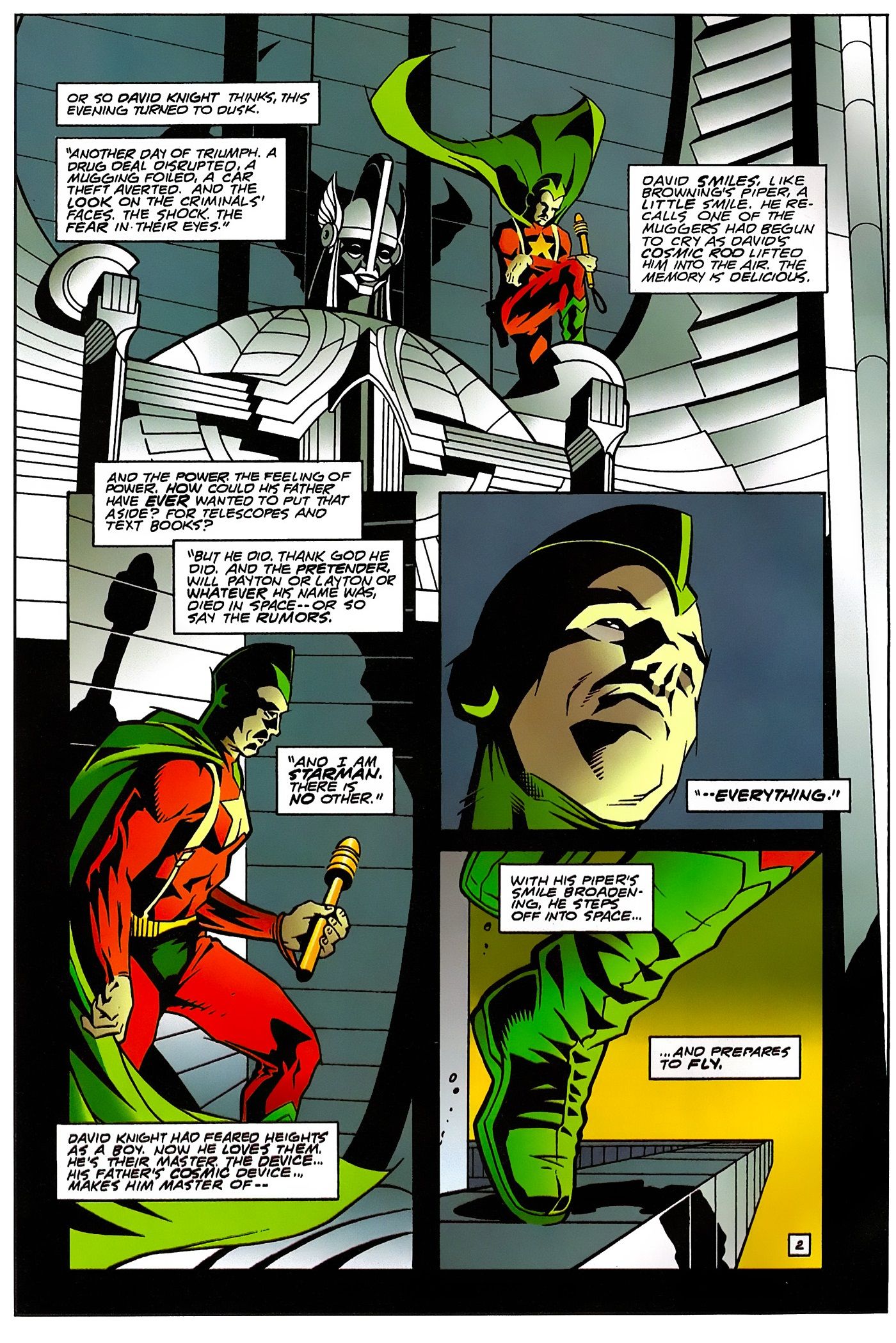 See How DC Added the Zero Hour Connection to Starman After the Fact