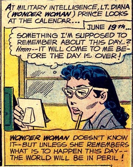 Wonder Woman Somehow Has Two Dates on Her Calendar That She Must Fear