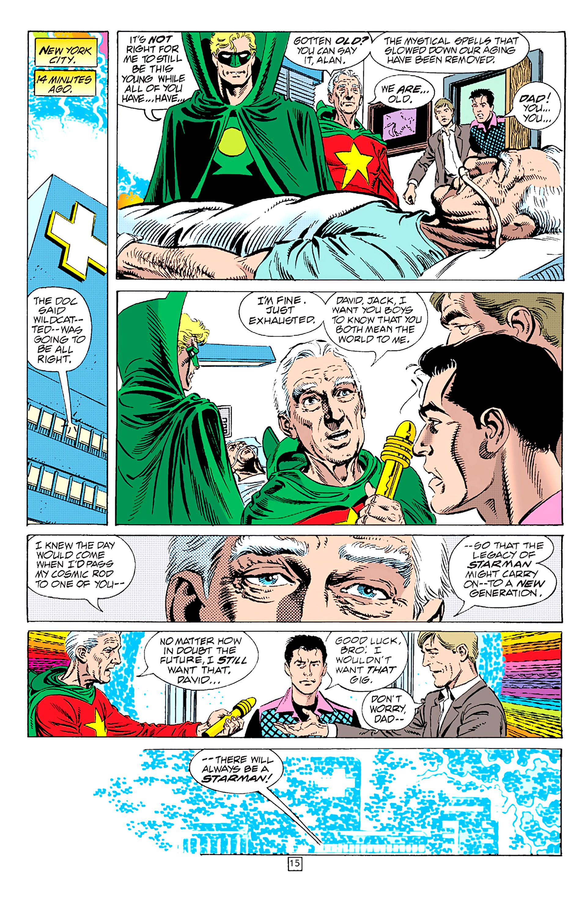 See How DC Added the Zero Hour Connection to Starman After the Fact