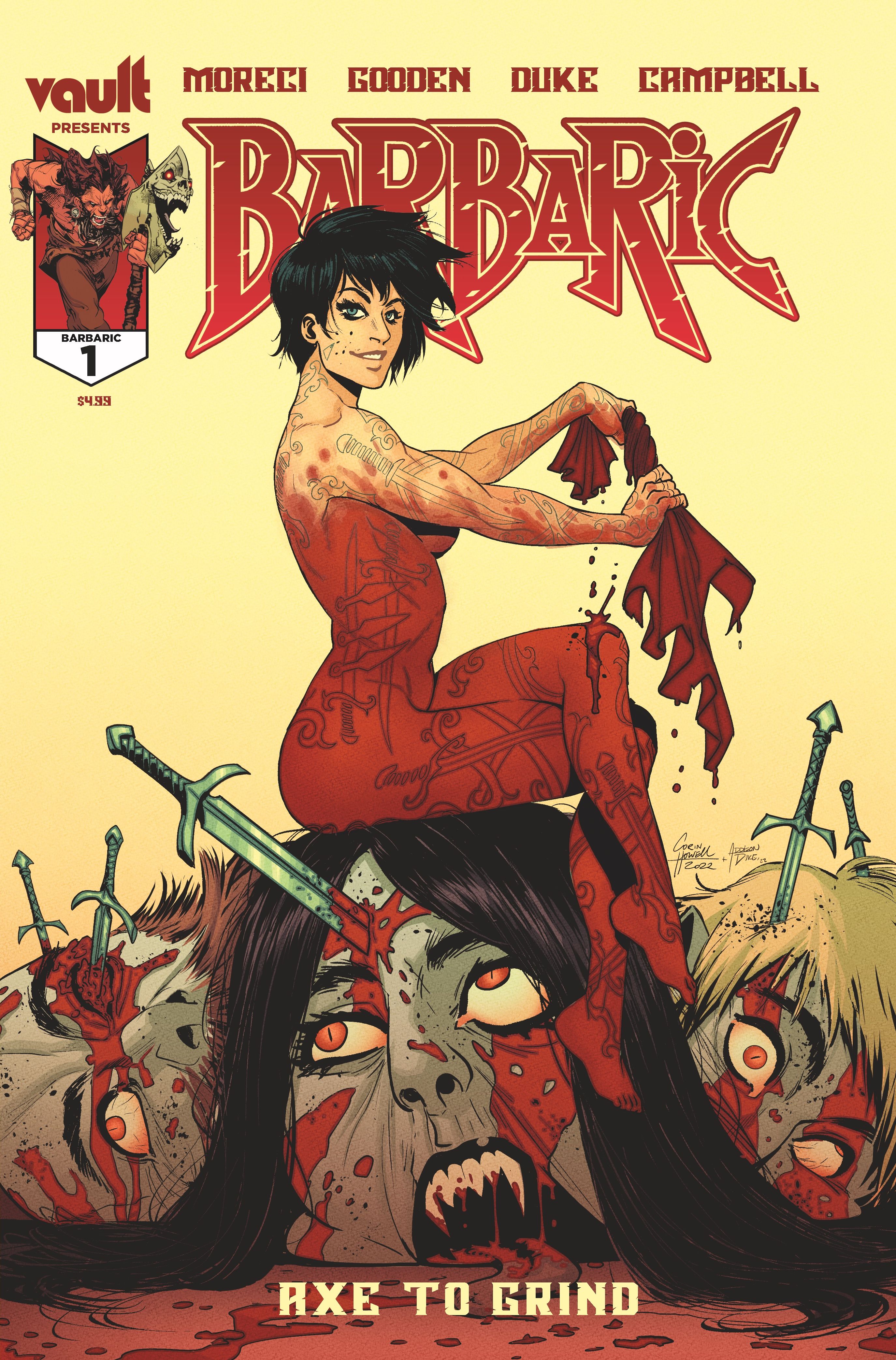Michael Moreci’s Barbaric Returns for a New, Ultra-Bloody Series