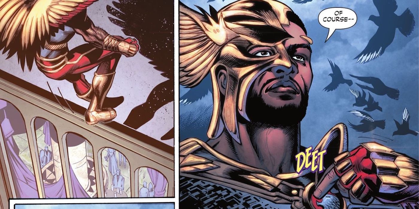 The Black Adam Movie Prequel Made Hawkman the DCEU's Iron Man