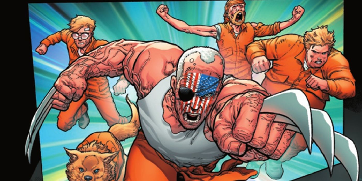 Marvel's Wildest Captain America Combines Him With Weapon X