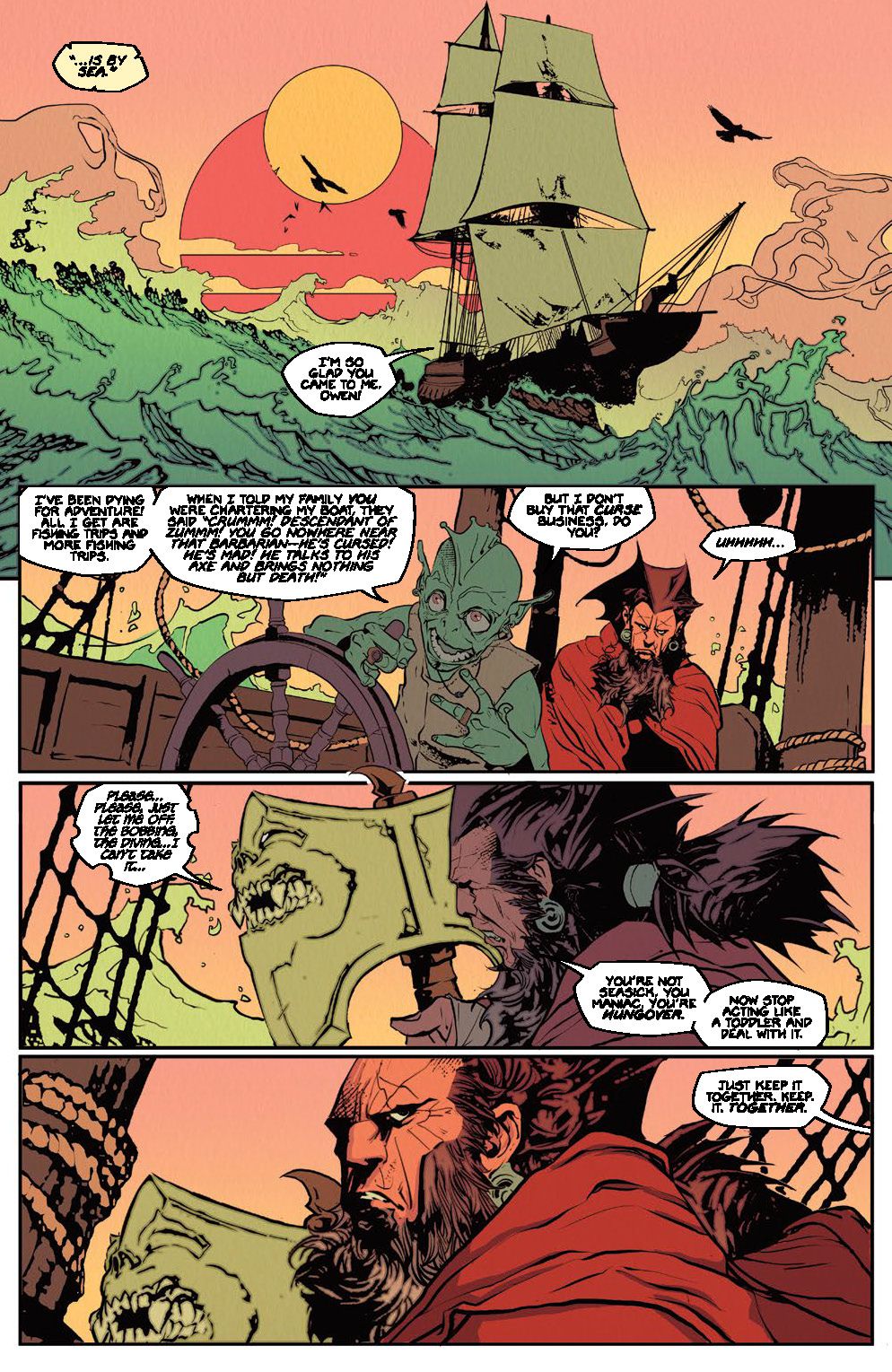 Michael Moreci’s Barbaric Returns for a New, Ultra-Bloody Series