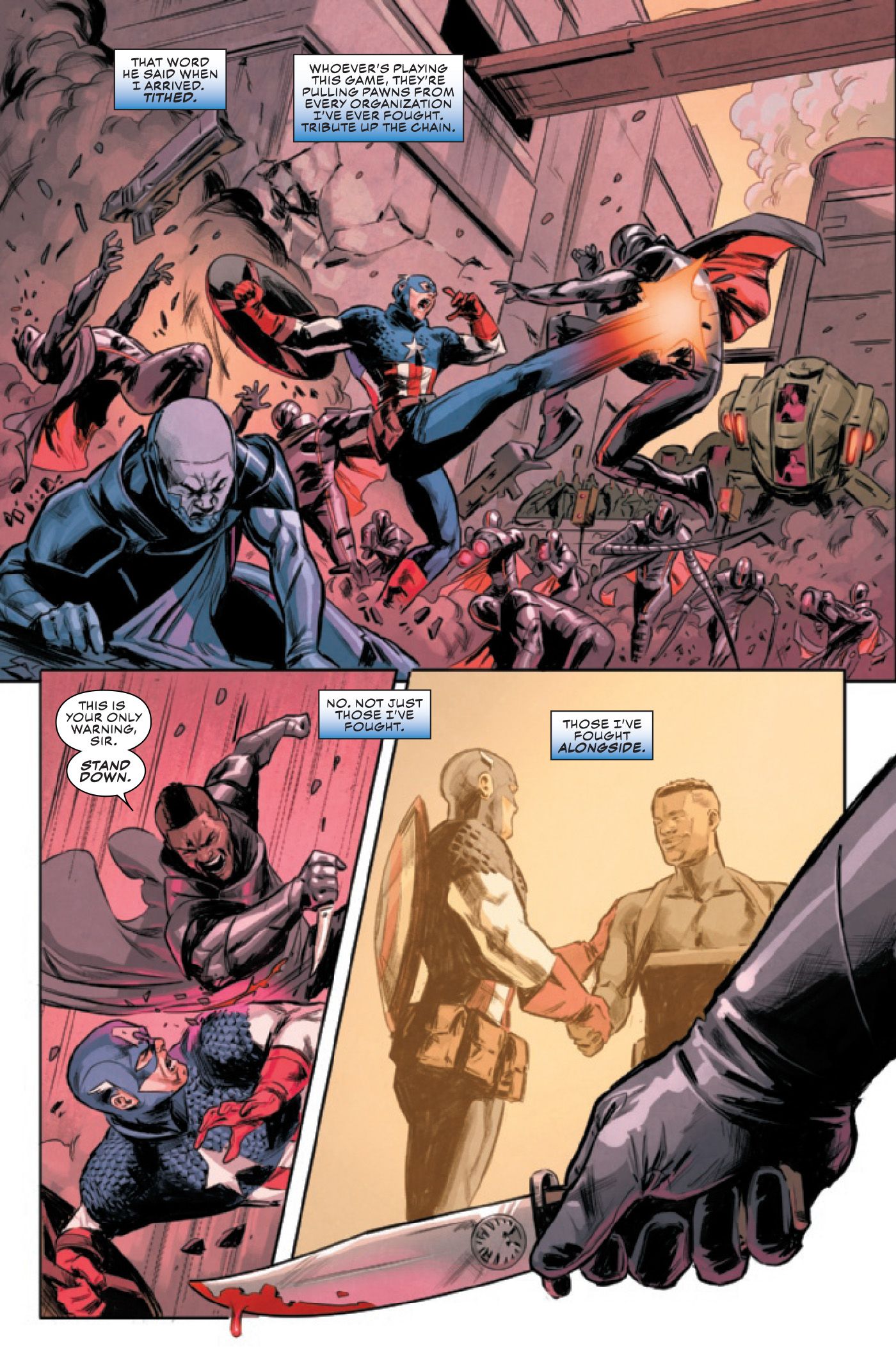 Captain America's New Foes Have Ties to Old Enemies and Allies