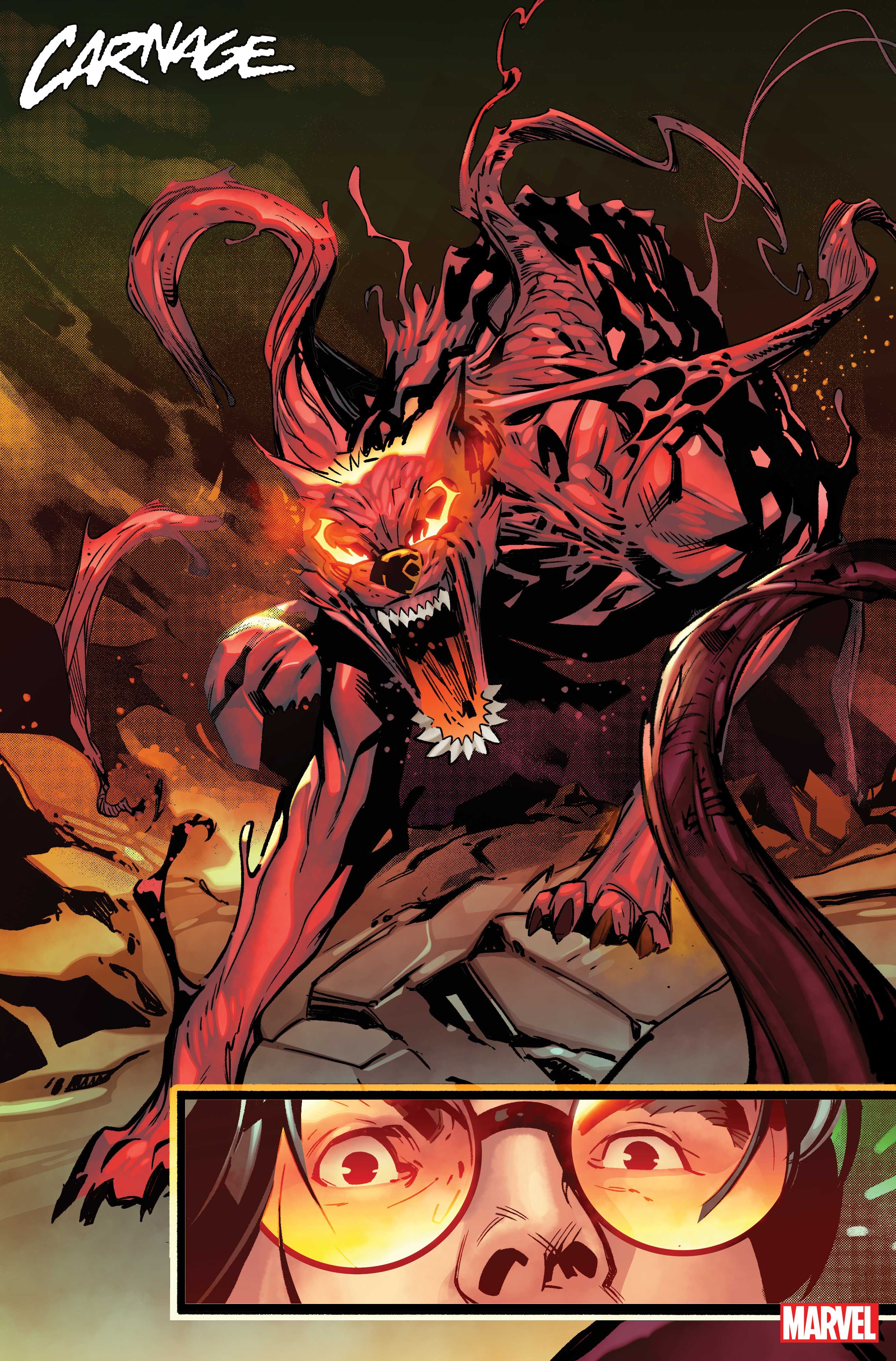 Carnage Gets An Absolutely Horrifying Canine Companion
