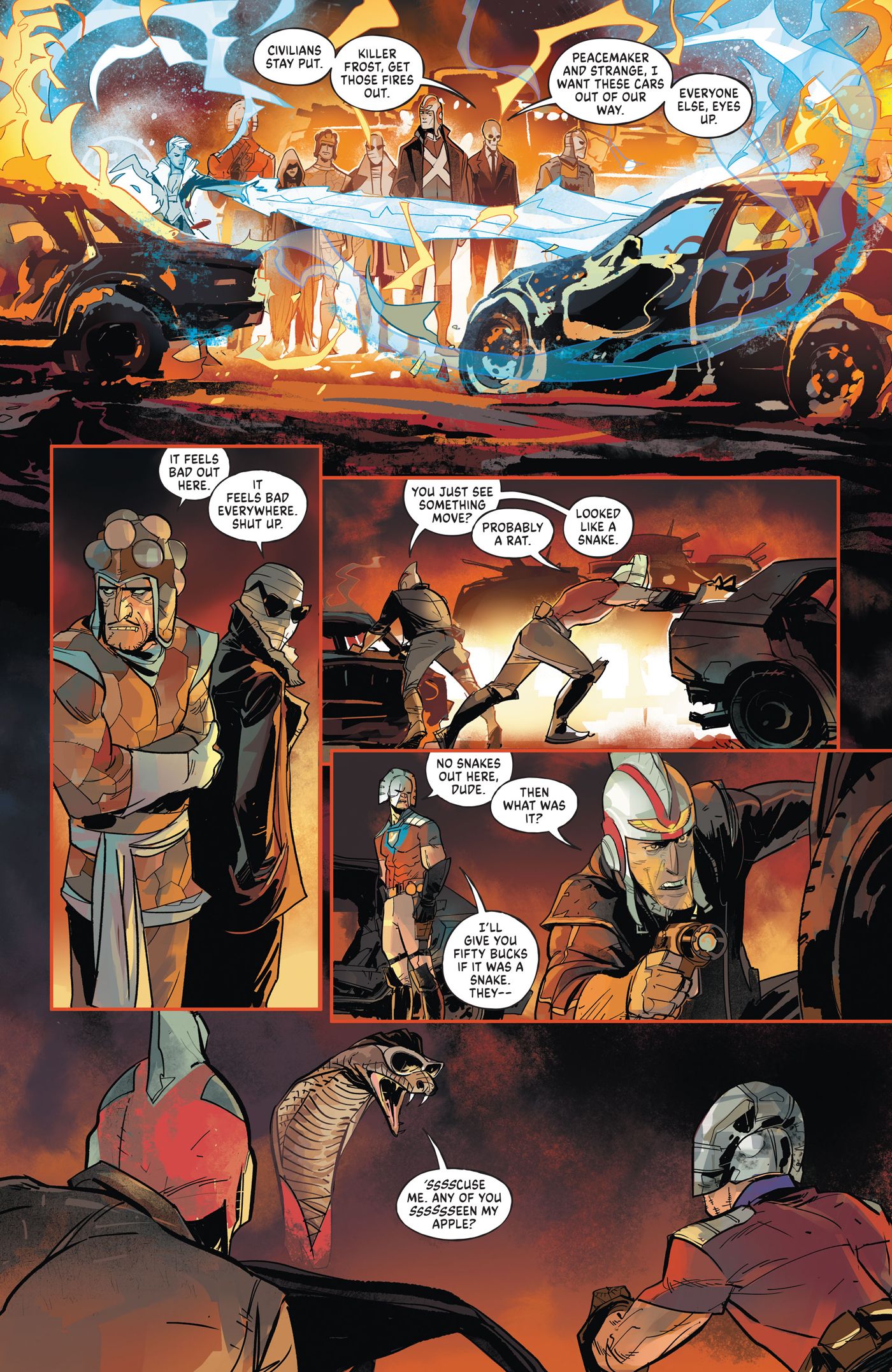 Peacemaker and Doom Patrol's Negative Man Join DC vs. Vampires