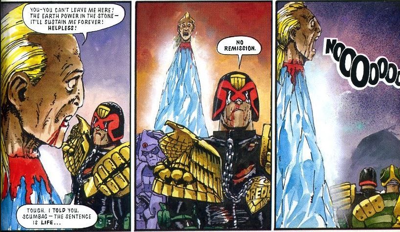 Judgement Day Showcased Judge Dredd vs Zombies